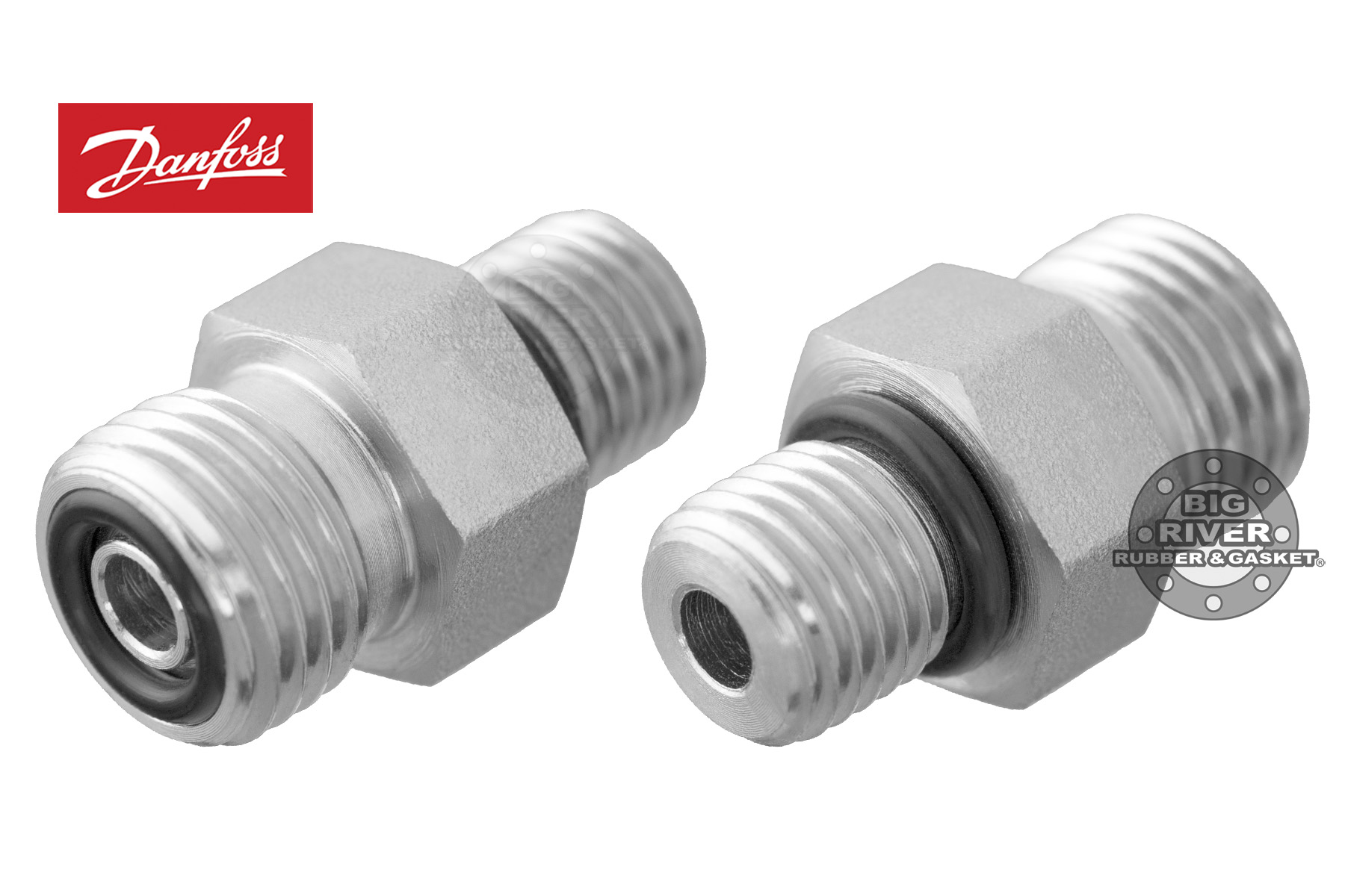 FF1852T0404S Danfoss External ORS to External O-Ring Boss Straight ...