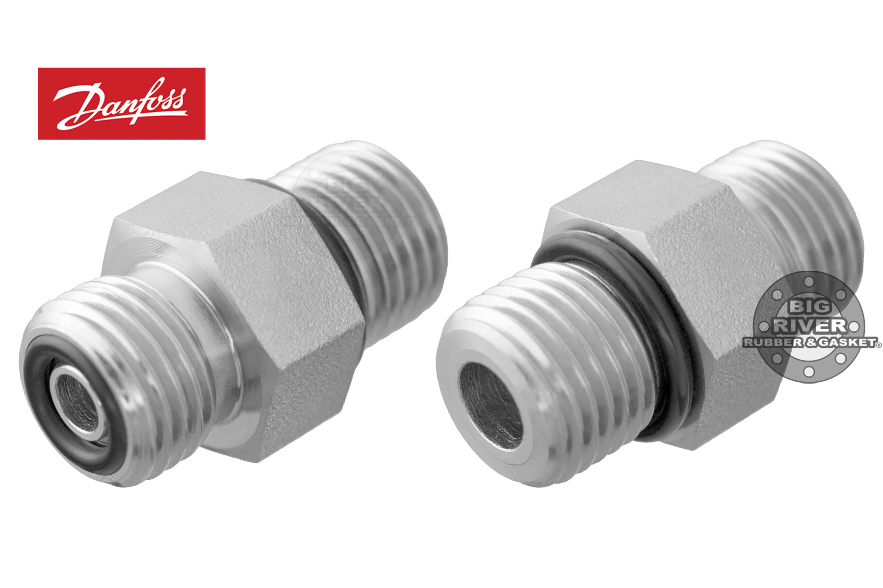 FF1852T0606S Danfoss External ORS to External O-Ring Boss Straight ...