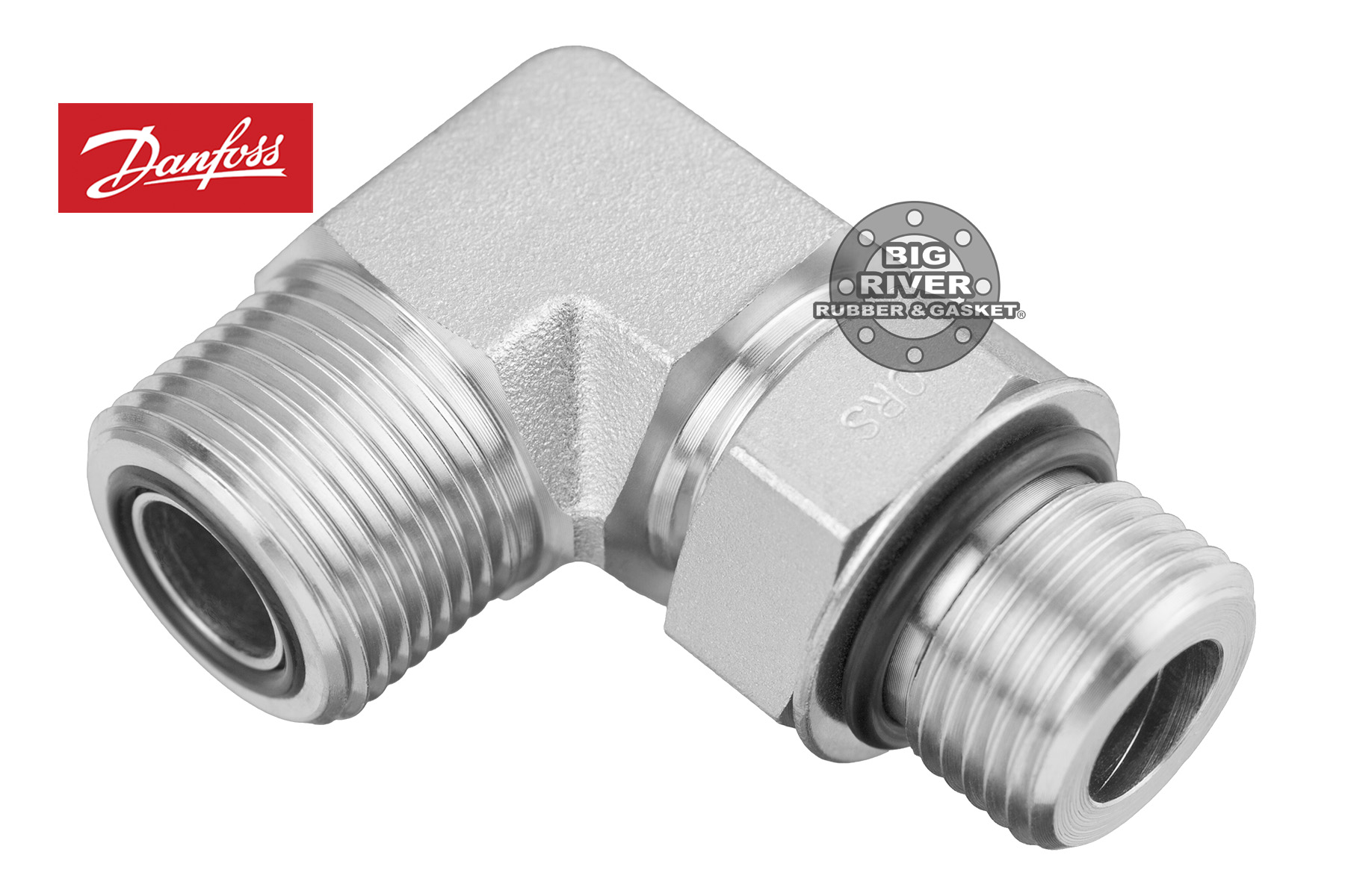 FF1868T1010S Danfoss External ORS to External O-Ring Boss 90° Elbow ...