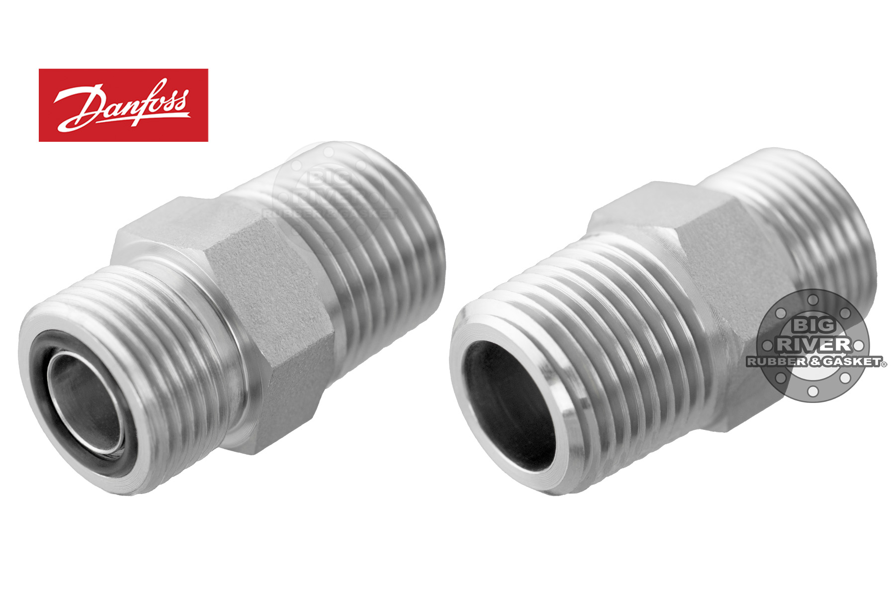 FF2031T0808S Danfoss External ORS to External NPTF Straight Adapter ...