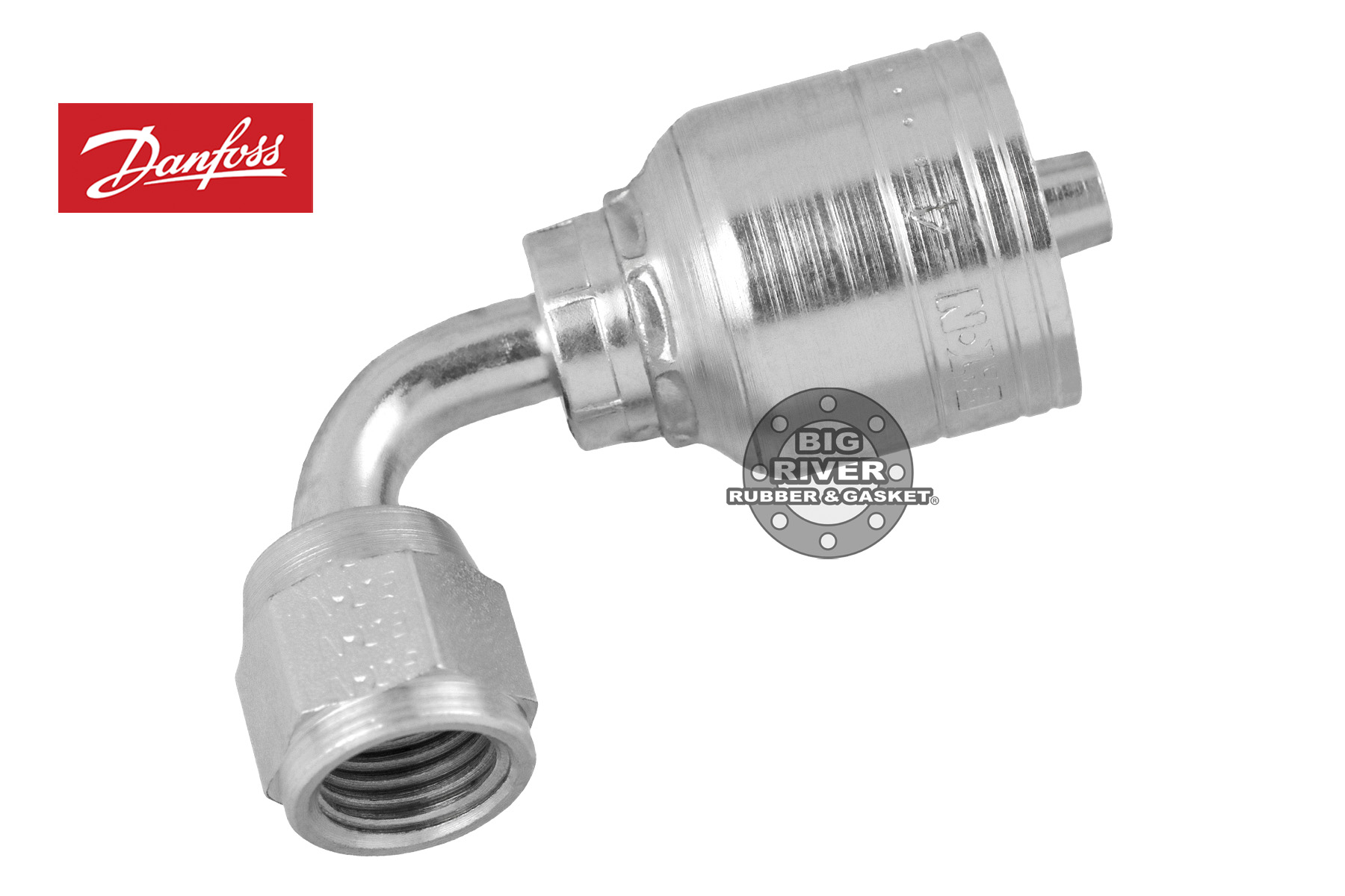 (FJB) 1AA4FJB4 Danfoss Aeroquip JIC/37° Female Swivel 90° Elbow TTC ...