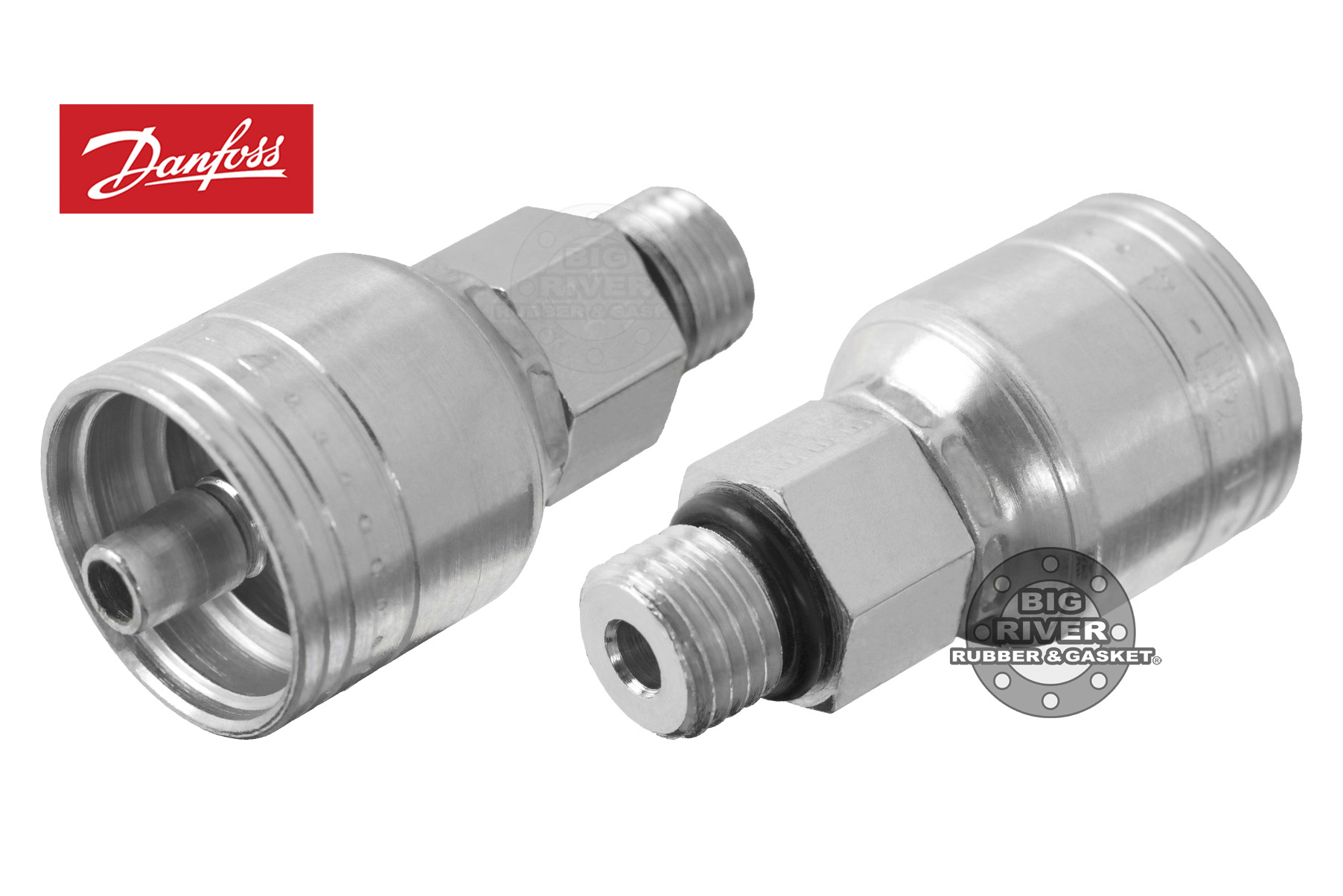 (MB) 1AA4MB4 Eaton Aeroquip Male Boss O-Ring TTC Crimp Fitting | Big ...