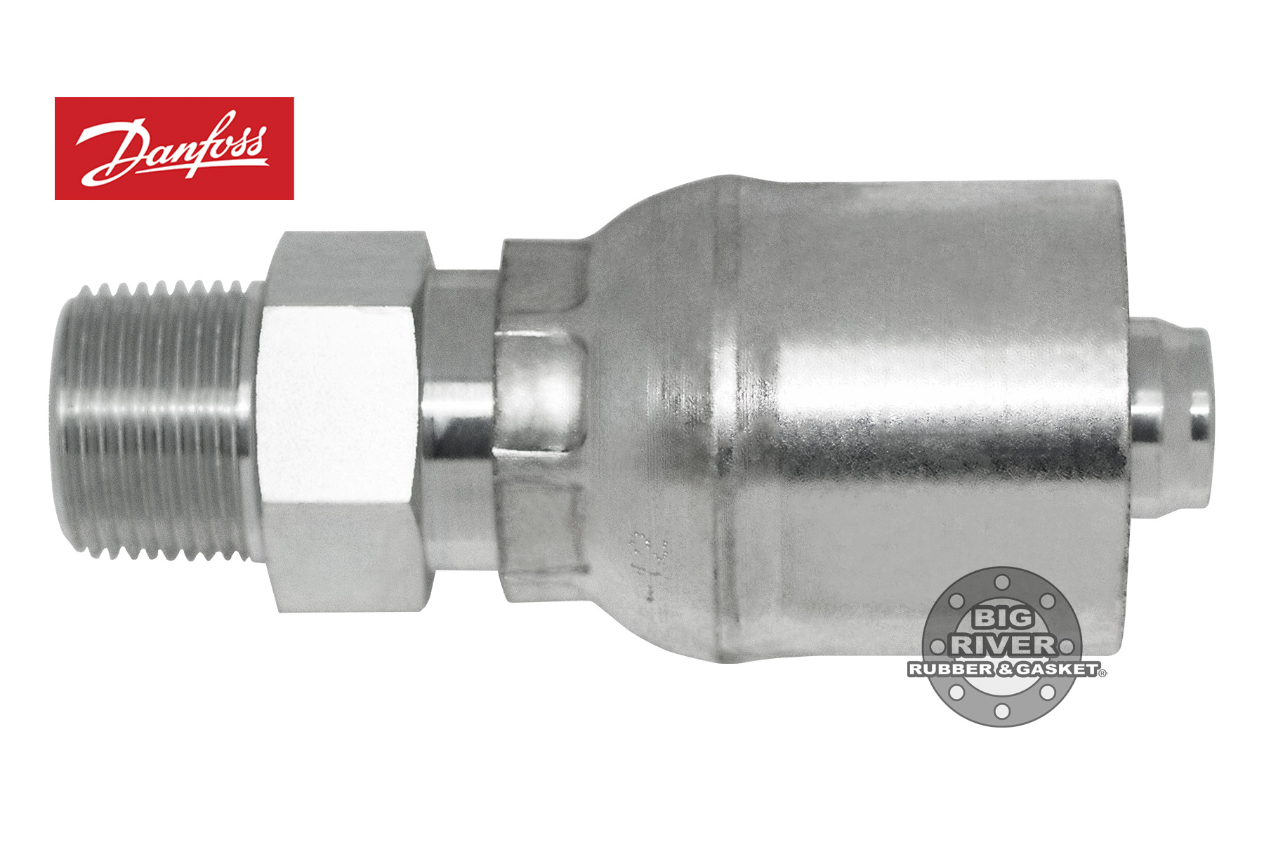(MP) 1EA12MP12 Danfoss Aeroquip Straight TTC Crimp Fitting | Big River ...