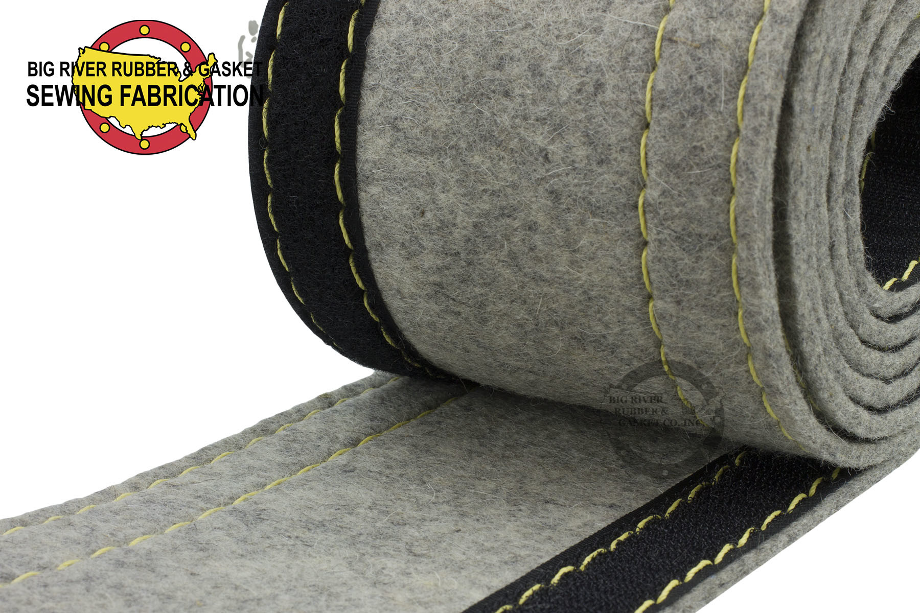 Felt Roller Protector Wrap | Big River Rubber & Gasket
