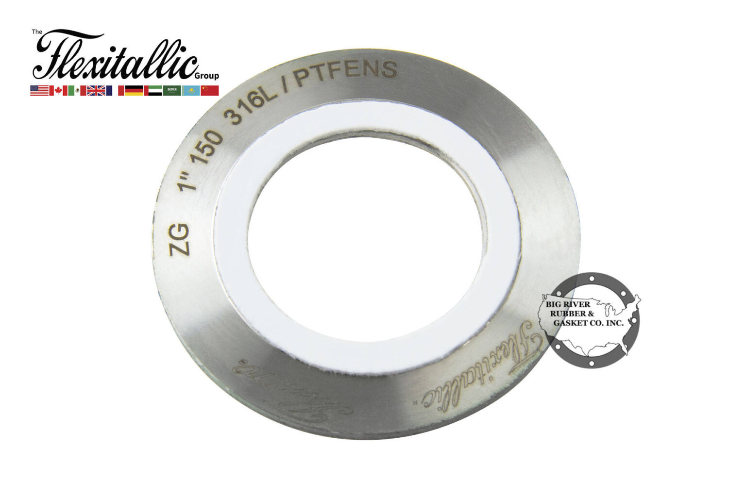 Flexitallic® Flexpro® Style ZG Gasket with PTFE Facing | Big River ...