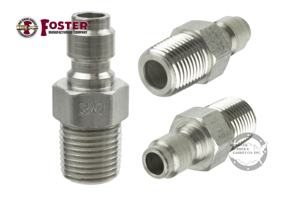 12MPS Foster FST Series Male Thread Straight-Thru Plug | Big River ...