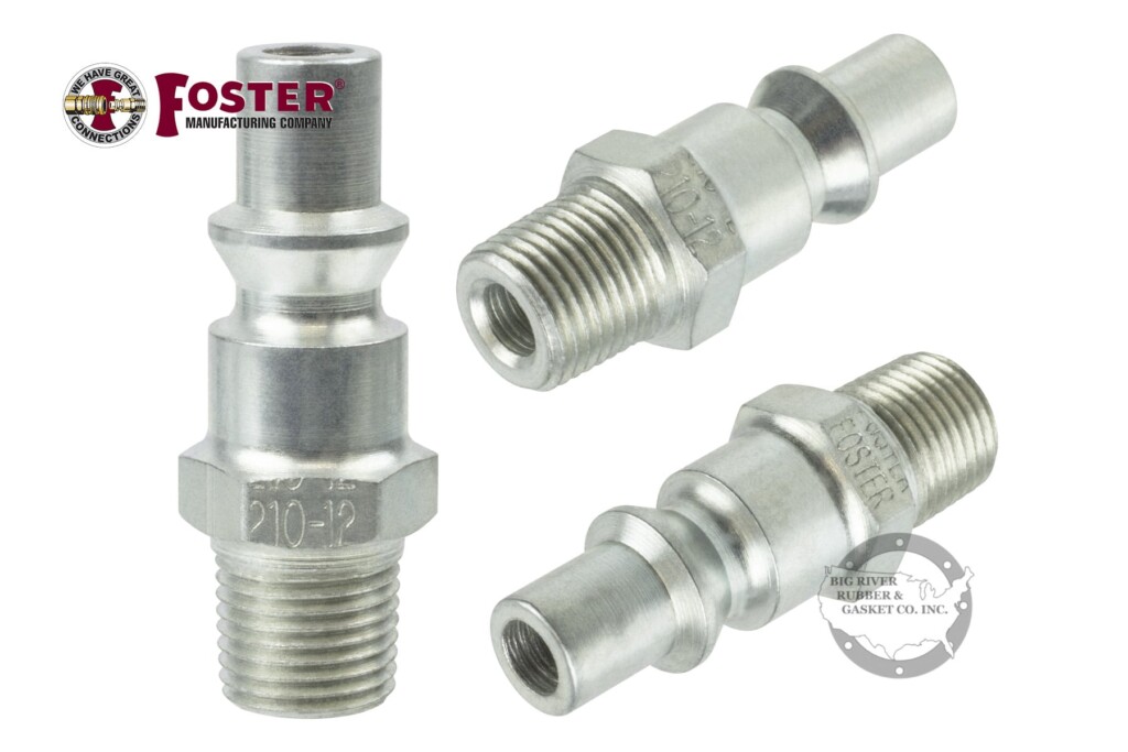 210-12 Foster 210 1/4″ Series Male Thread Plug | Big River Rubber & Gasket