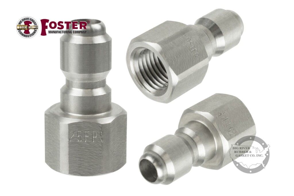 25FPS Foster FST Series Female Thread Straight Thru Plug | Big River ...