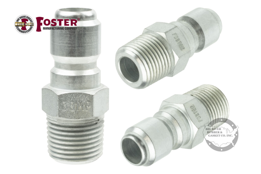 38MP Foster FST Series Male Thread Straight-Thru Plug | Big River ...