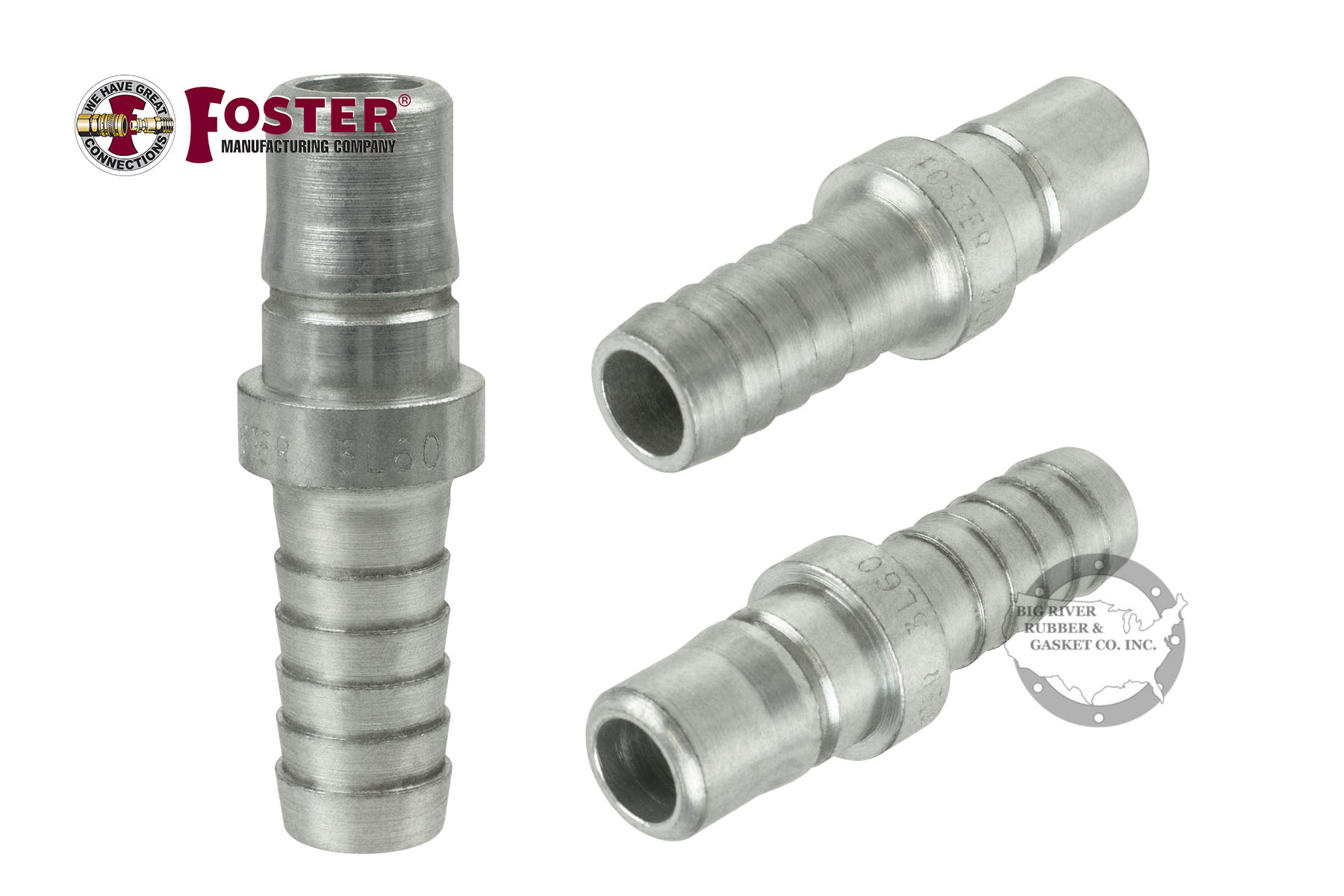 3L60 Foster 3FRL Series 1/2″ Hose Stem Plug | Big River Rubber & Gasket