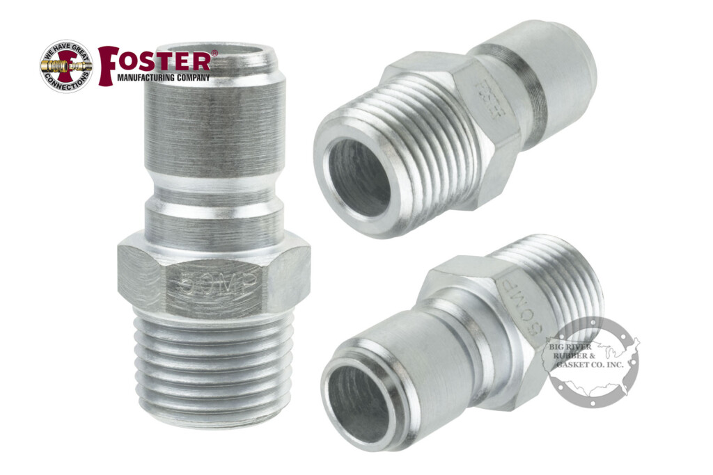 50MP Foster FST Series Male Thread Straight-Thru Plug | Big River ...