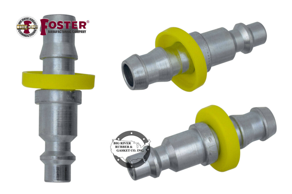 71-3 Foster One Way Shut-Off 3 Series 1/4″ Push-On Hose Stem Plug | Big ...