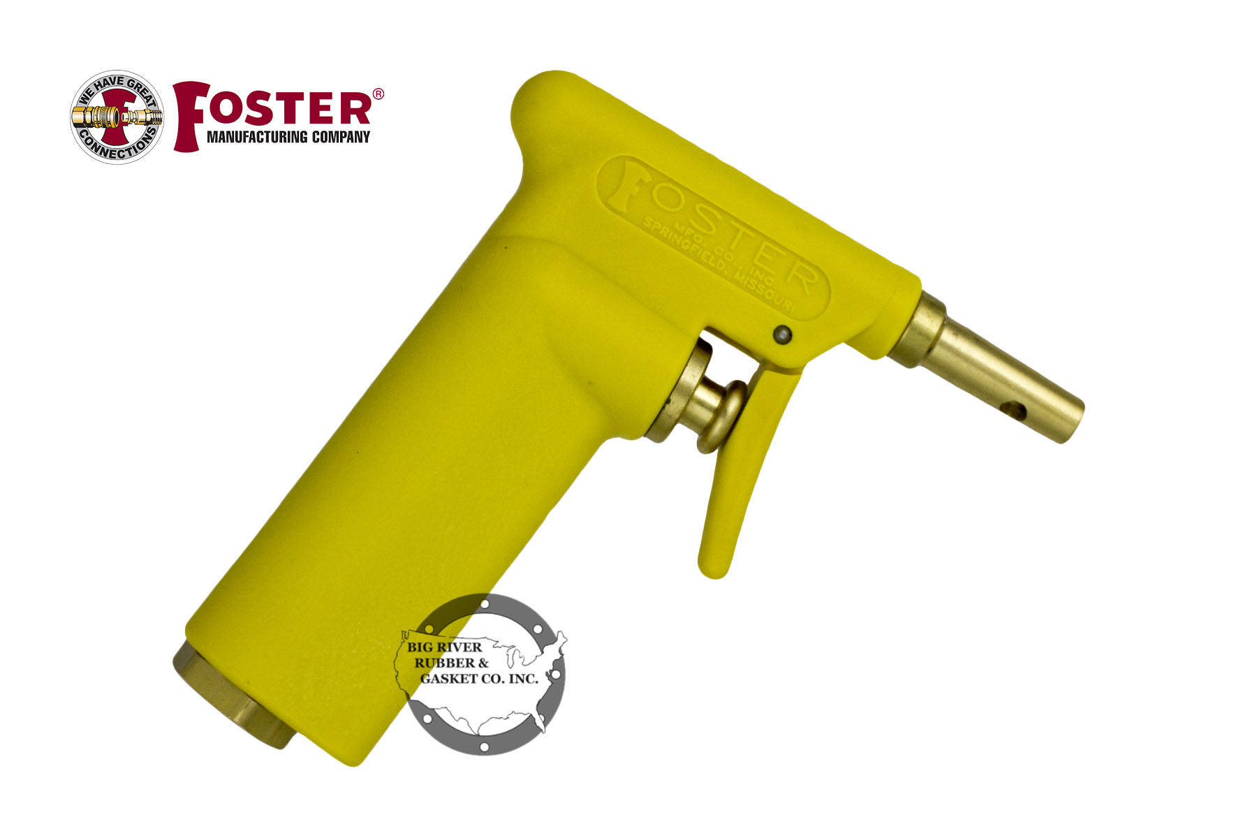 PG2P Foster Handy-Air Pistol Grip Blow Gun | Big River Rubber & Gasket