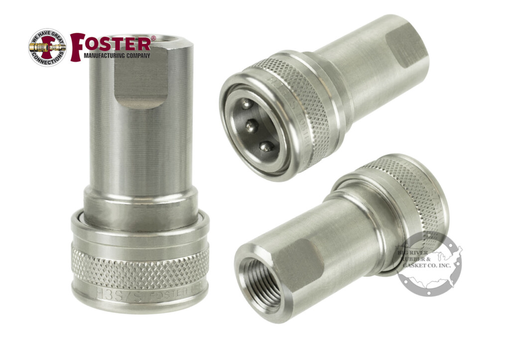 H3S/S Foster FHK Series 3/8″ Two Way ShutOff Socket – Big River Rubber ...