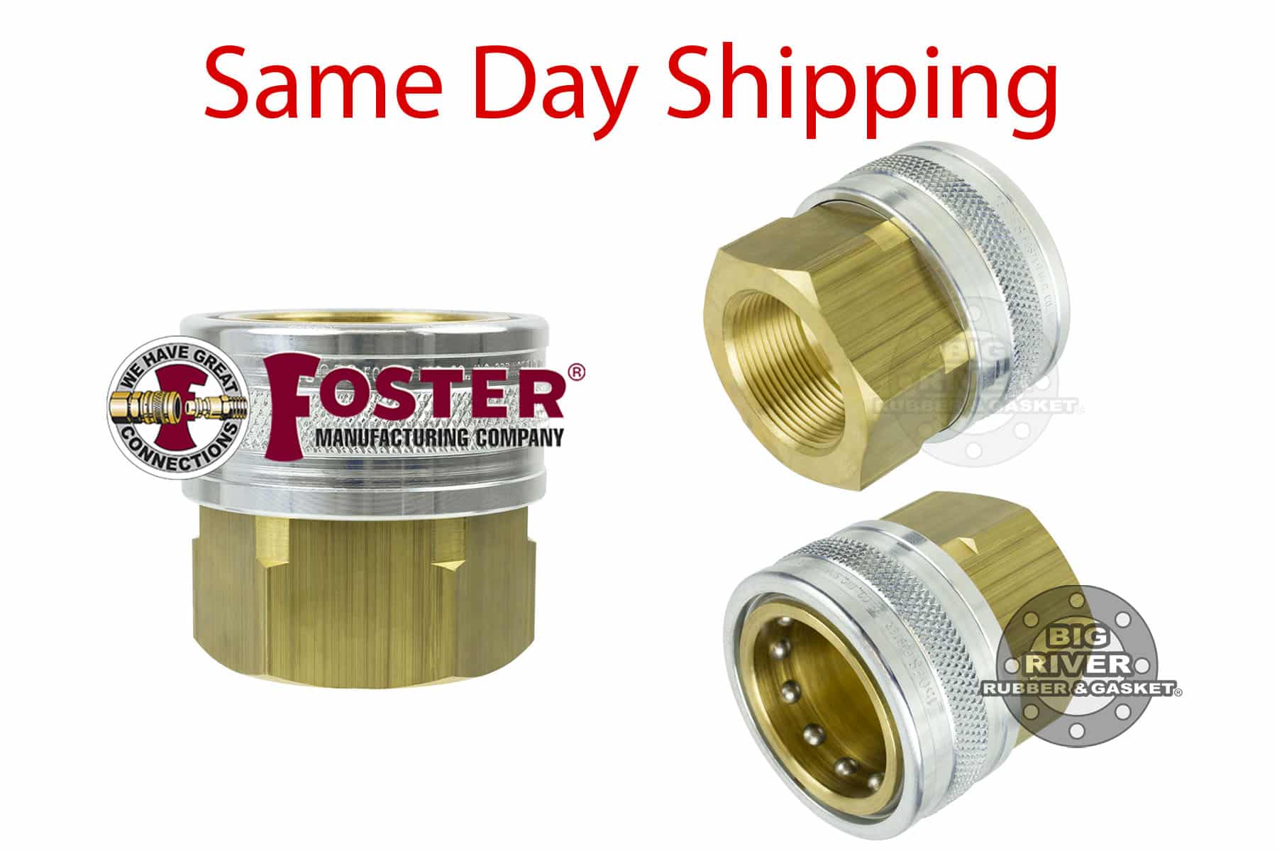 150FS Foster FST Series Female Thread Straight Thru Socket | Big River ...