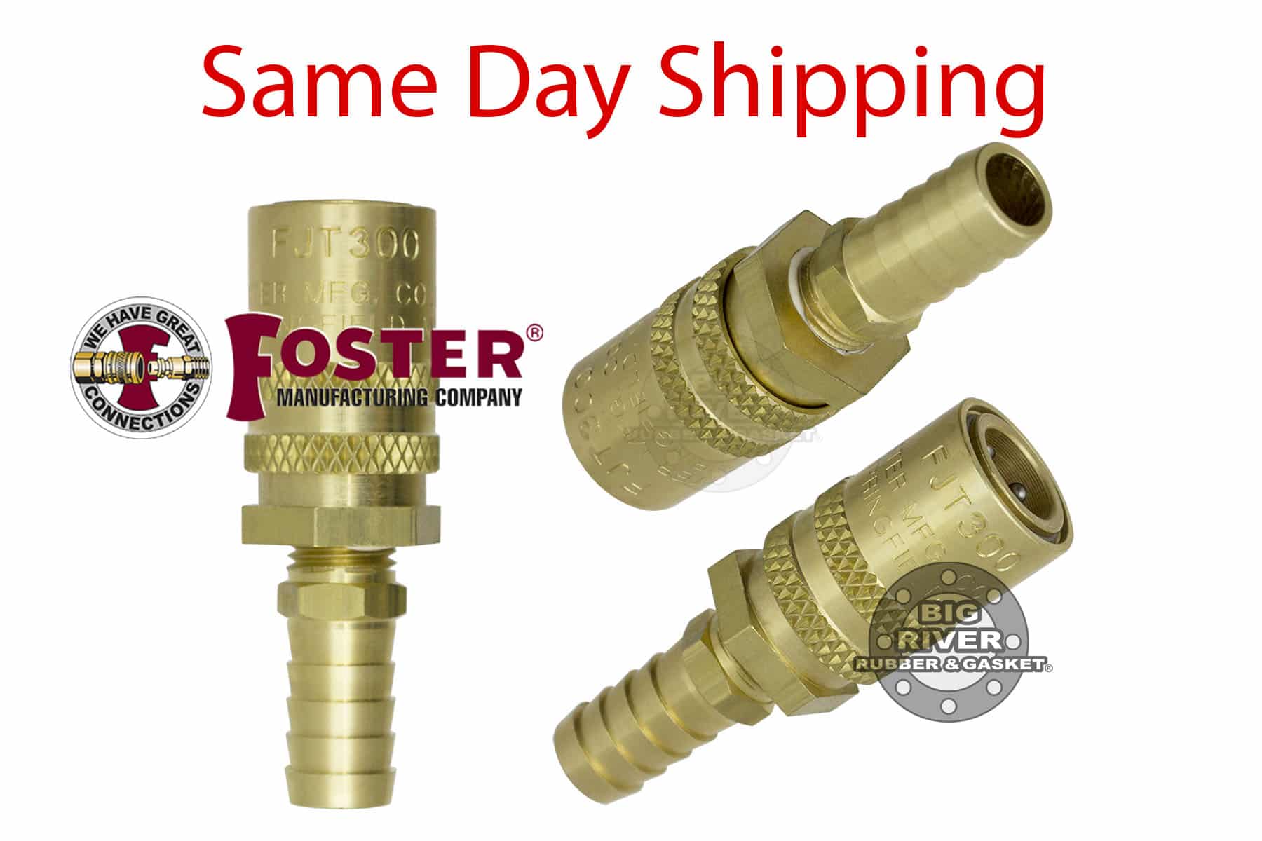 FS306V Foster FJT 3/8″ Series Straight Hose Stem Valved Socket | Big ...