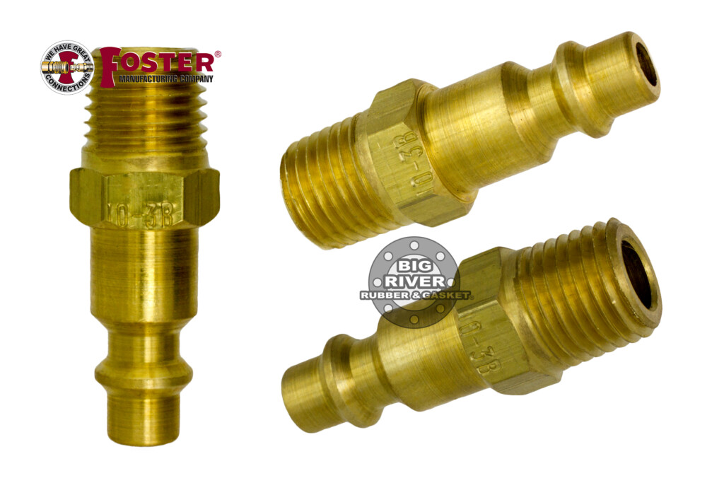 10-3B Foster One Way Shut-Off 3 Series 1/4″ Male Thread Plug | Big ...