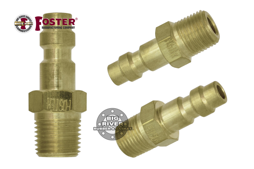 22-2B Foster One Way Shut-Off 2 Series 1/8″ Male Thread Plug | Big ...