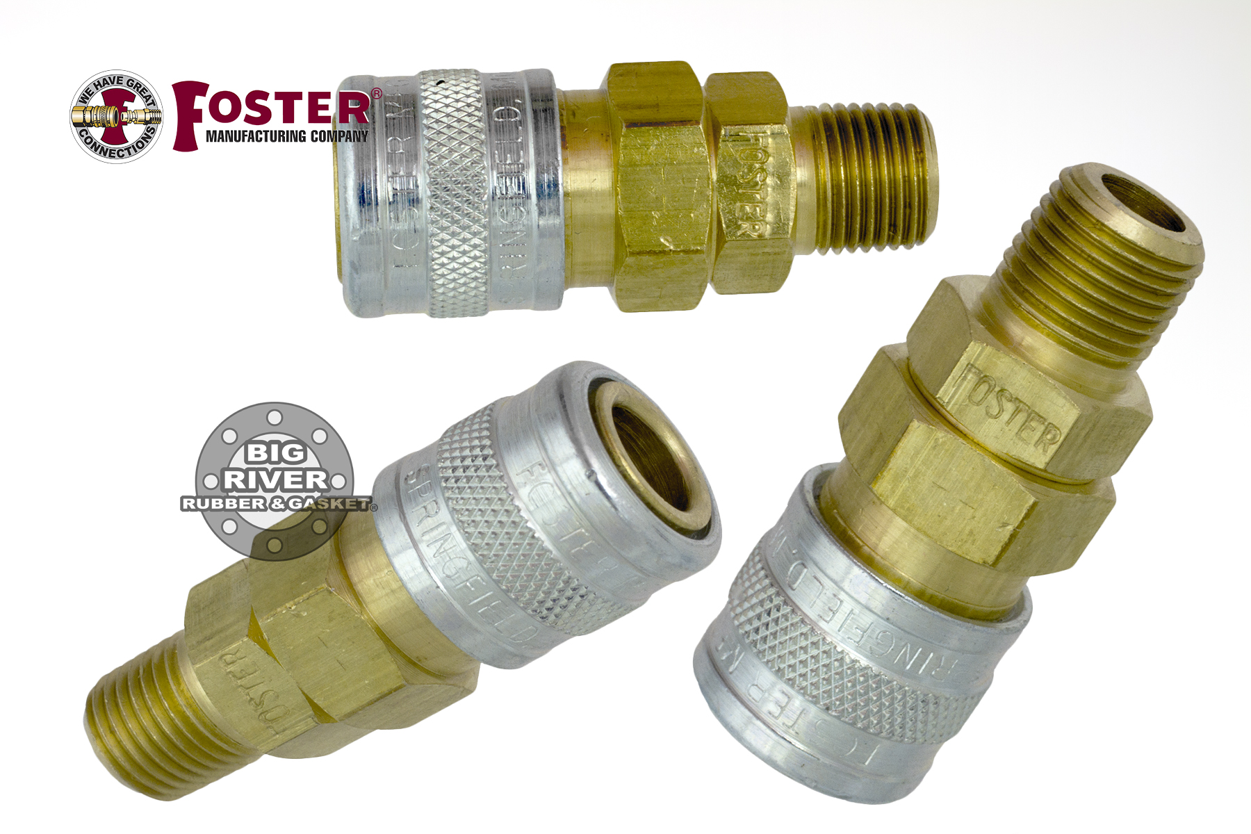 2202 Foster One Way Shut-Off 2 Series 1/8″ Male Thread Socket | Big ...