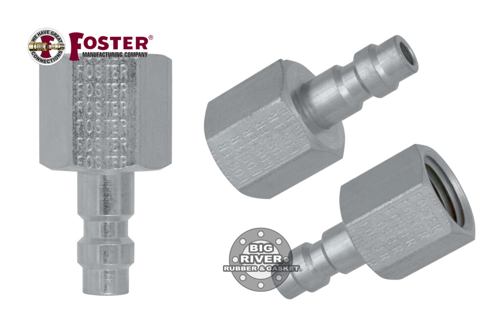 23-2 Foster One Way Shut-Off 2 Series 1/8″ Female Thread Plug | Big ...