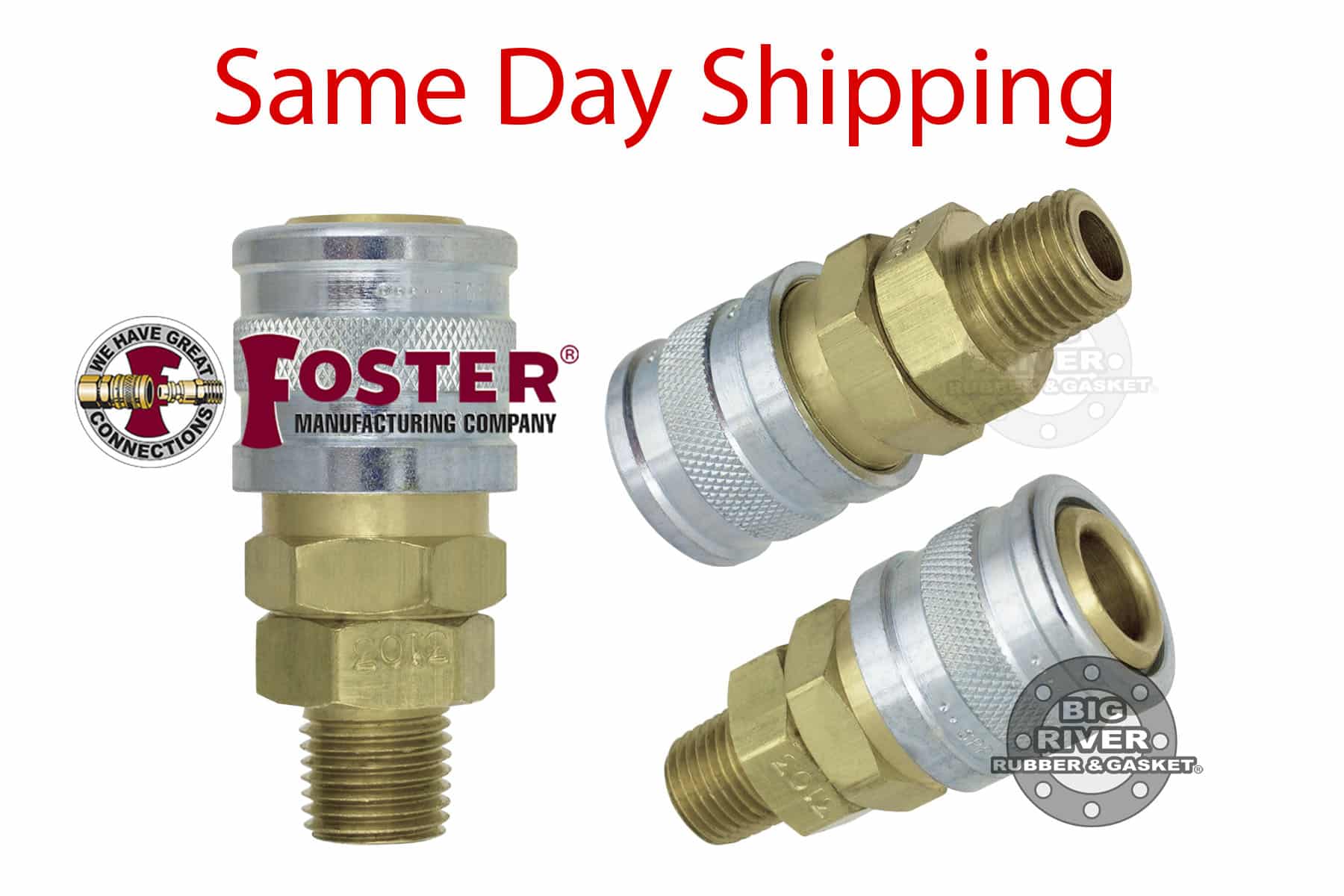 3103 Foster One Way Shut-Off 3 Series 1/4″ Male Thread Manual Socket ...