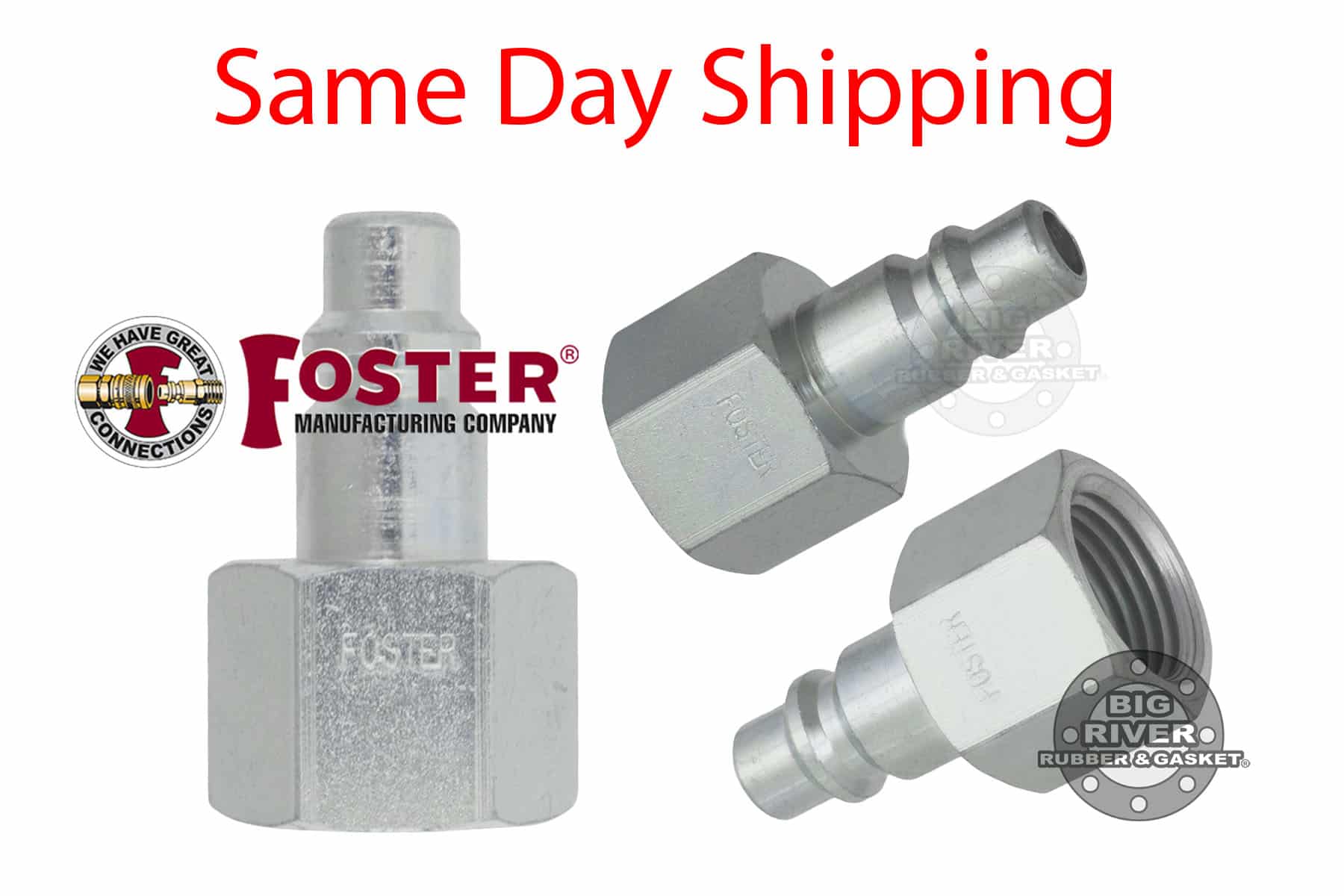 45-4 Foster One Way Shut-Off 4 Series 3/8″ Female Thread Plug | Big ...