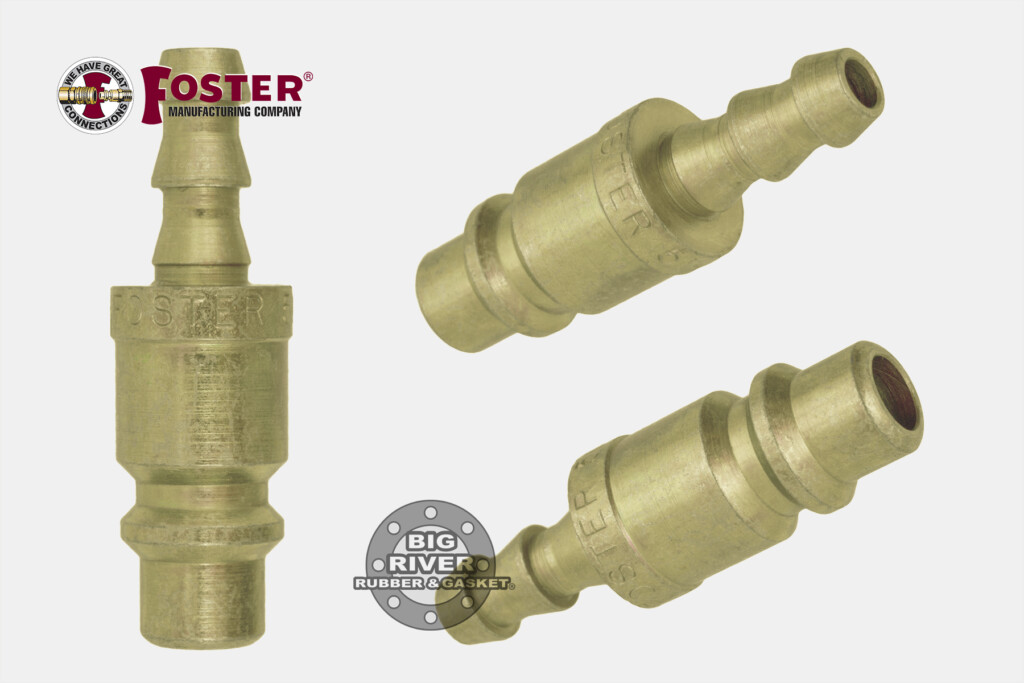 51-4 Foster One Way Shut-Off 4 Series 3/8″ Push-On Hose Stem Plug | Big ...