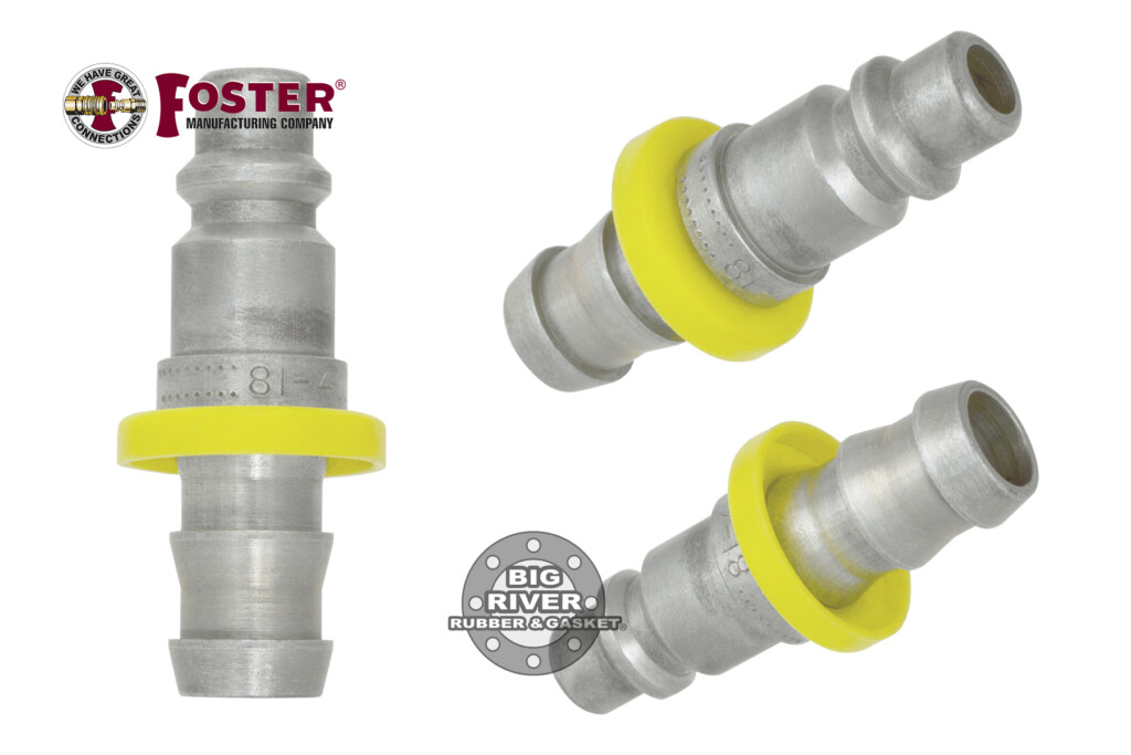 81-4 Foster One Way Shut-Off 4 Series 3/8″ Push-On Hose Stem Plug | Big ...