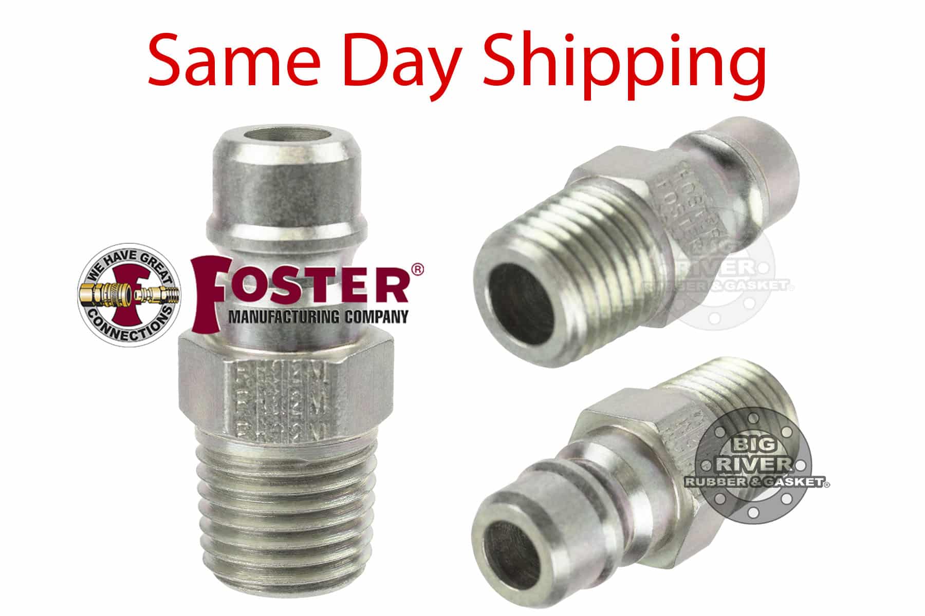 FH22M Foster FIH Series Female Thread Straight-Thru Socket | Big River ...