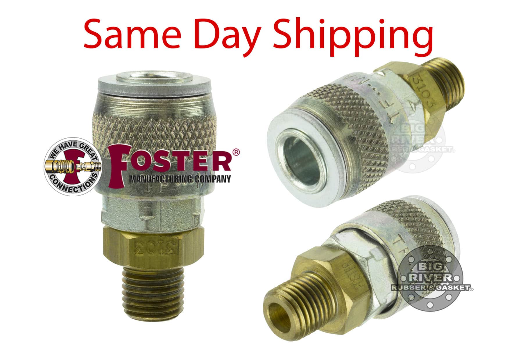 TF3103 Foster TF Series 1/4″ Male Thread Automatic Socket | Big River ...