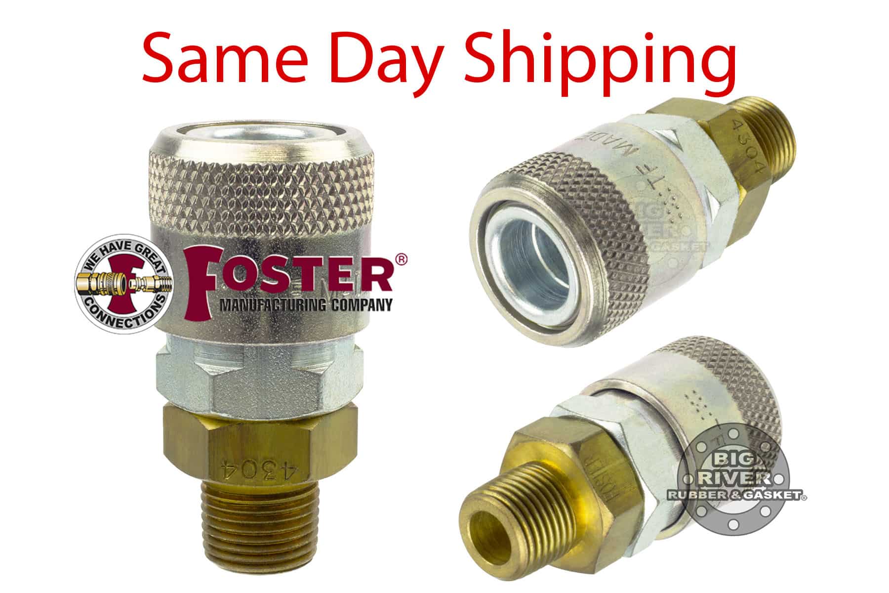 TF4304 Foster TF Series 3/8″ Male Thread Automatic Socket | Big River ...