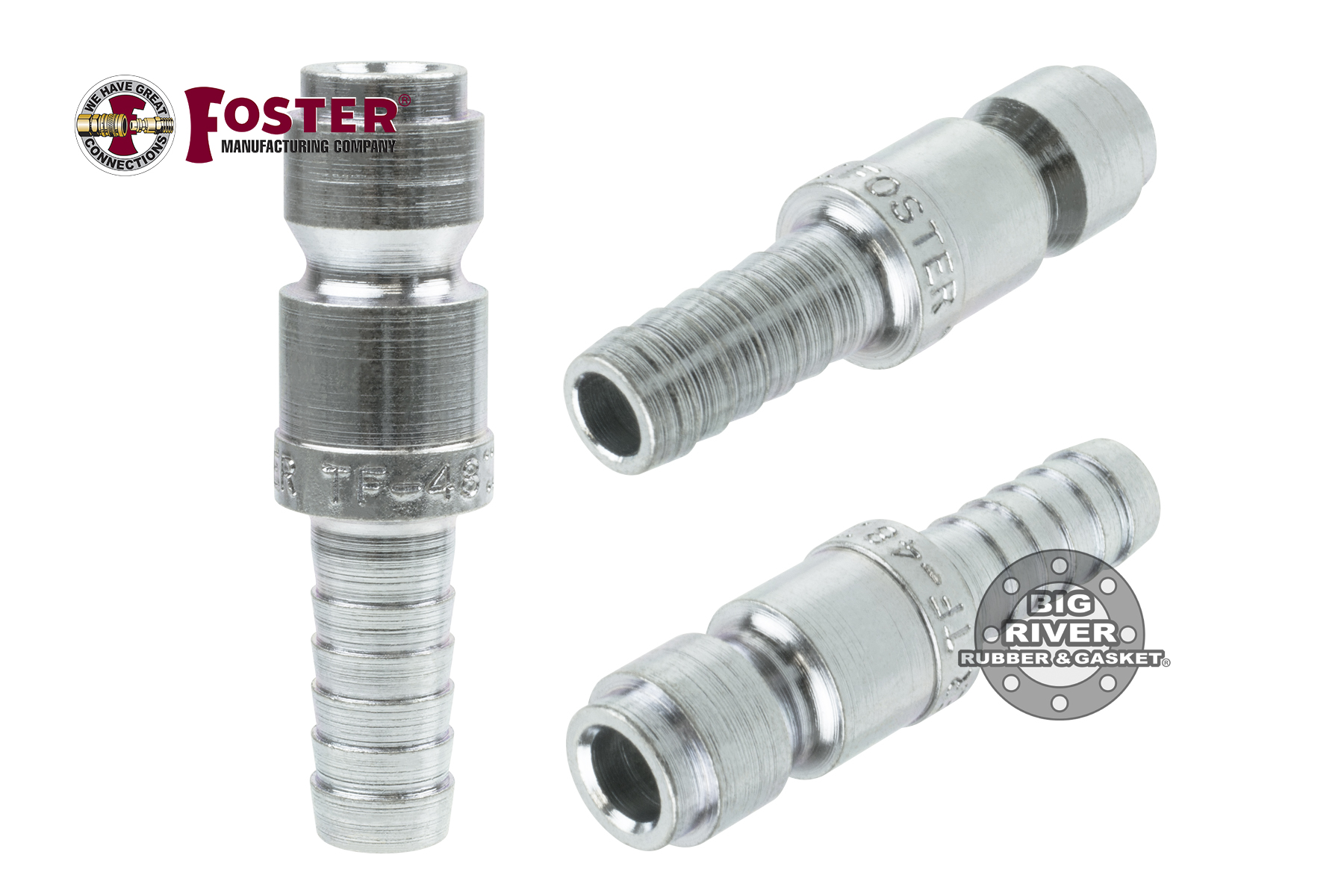 TF48 Foster TF Series 3/8″ Hose Stem Plug | Big River Rubber & Gasket