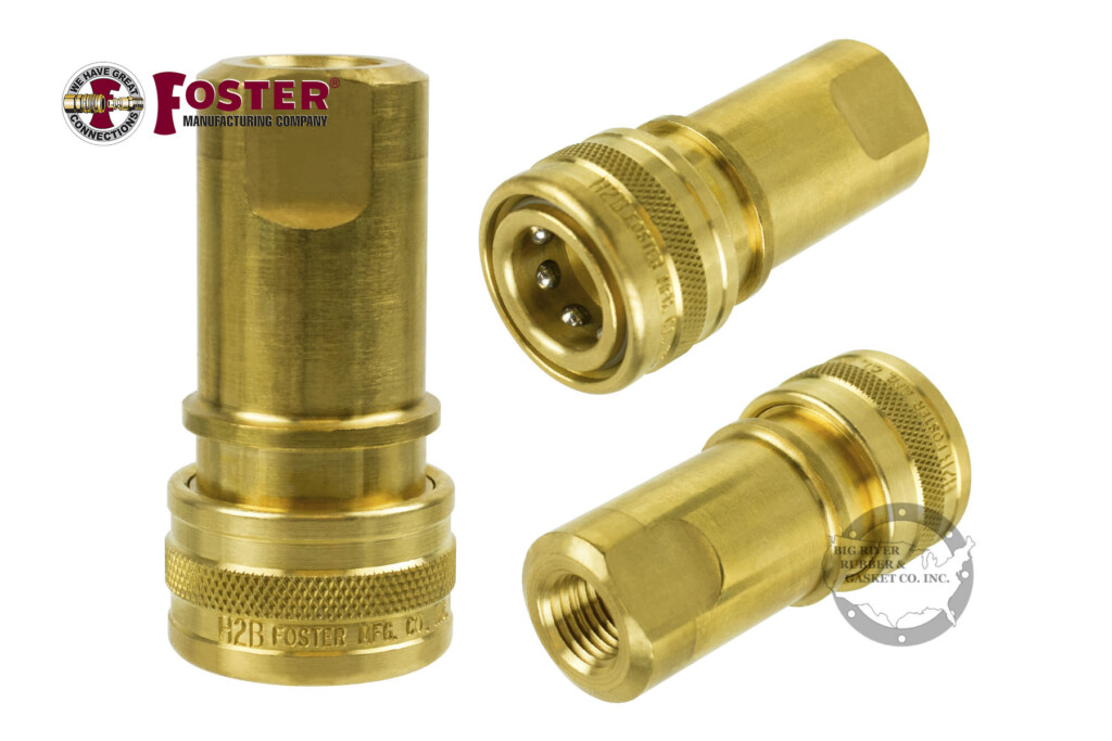 H2B Foster FHK Series 1/4″ Two Way Shut-Off Socket | Big River Rubber ...