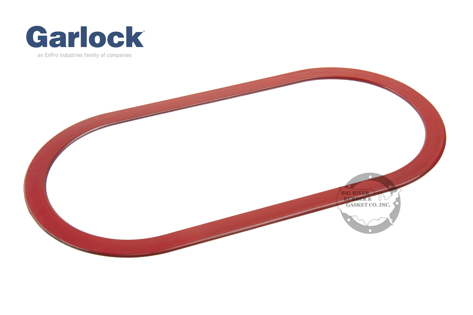 Garlock® Double Jacketed Obround Gasket 1/8″ Thick | Big River Rubber ...