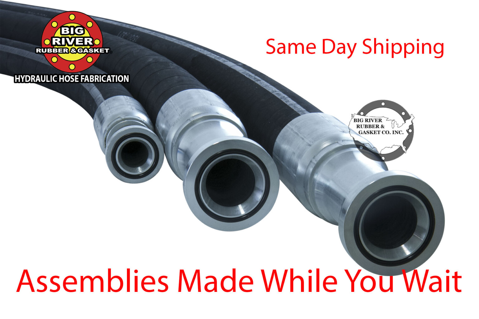 Eaton® Aeroquip® Hydraulic Hose Assemblies | Big River Rubber & Gasket