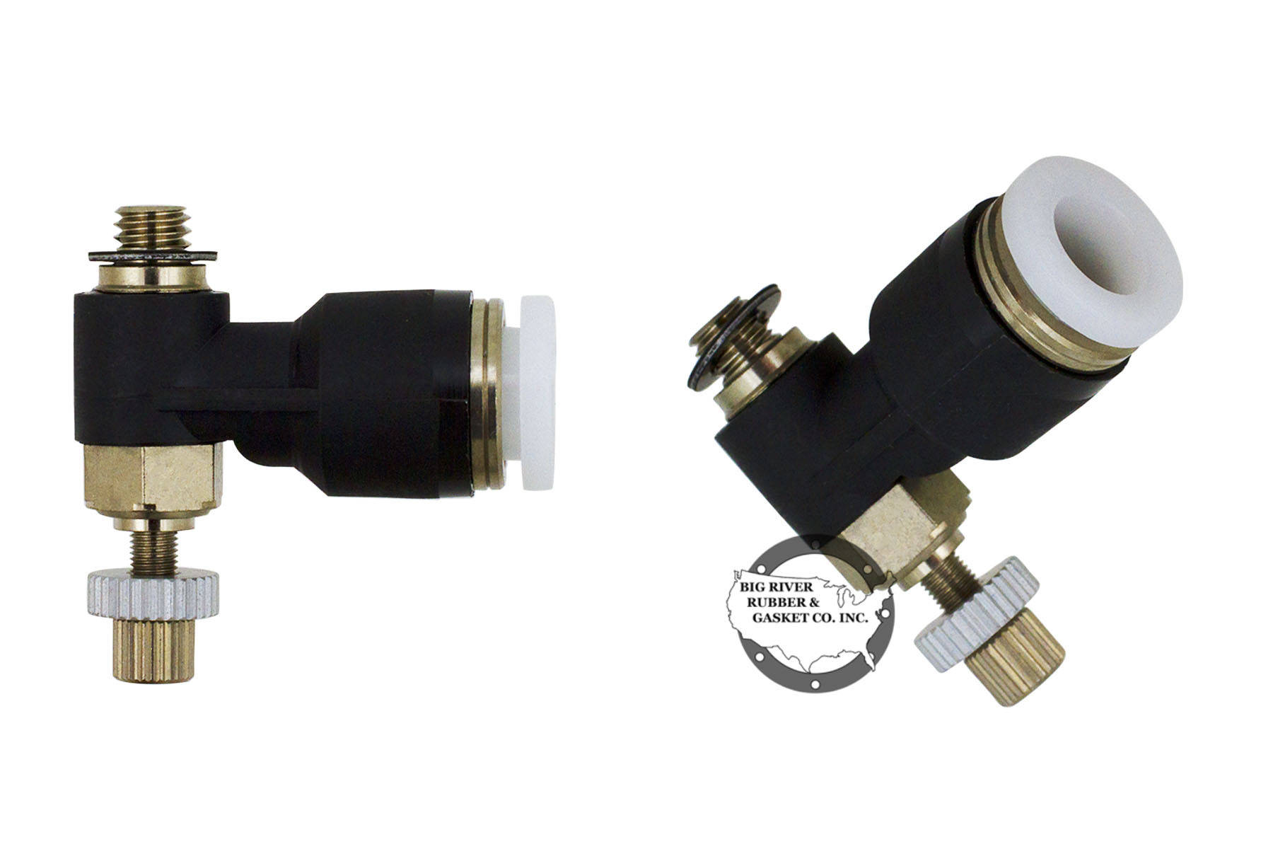 Pisco Flow Control Needle Valve JSC 1/4-U10 AKU | Big River Rubber & Gasket