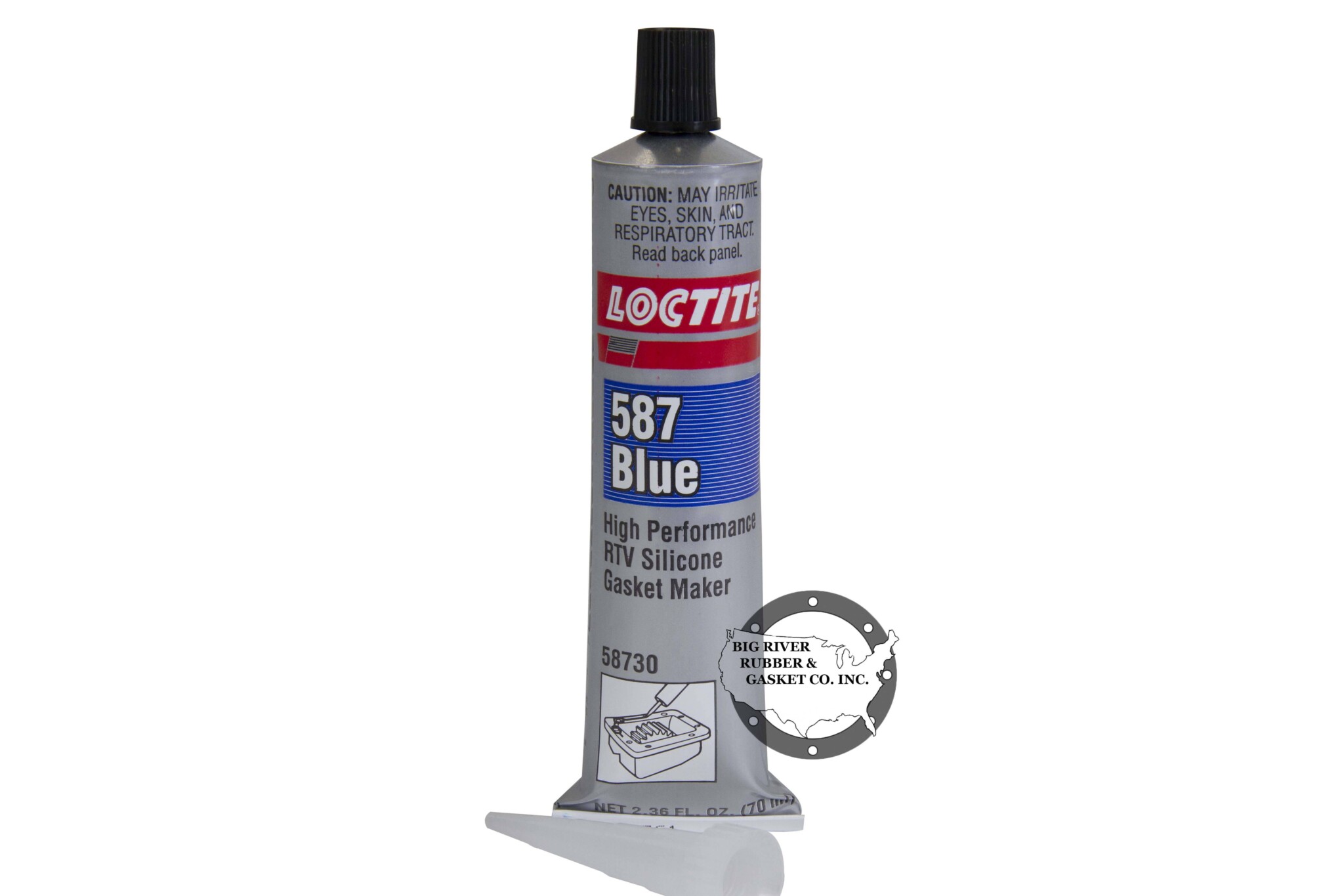 Loctite 587 Blue RTV Silicone #58730 | Big River Rubber & Gasket