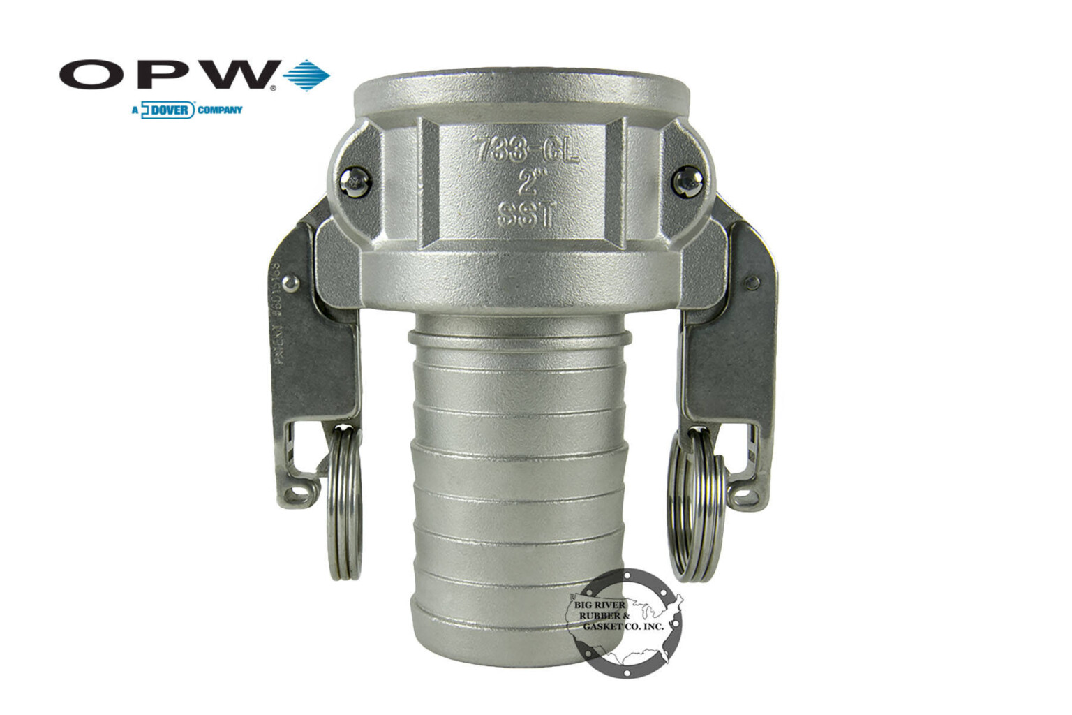 OPW® Autolok® Hose Shank 733-CL-20SB | Big River Rubber & Gasket