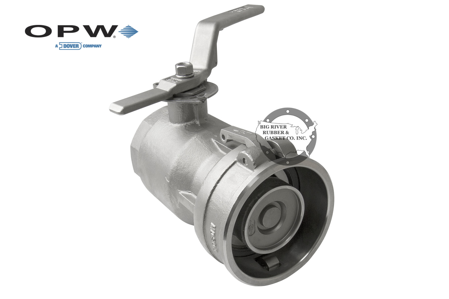 OPW Dry Brake Quick Coupler 4″ | Big River Rubber & Gasket