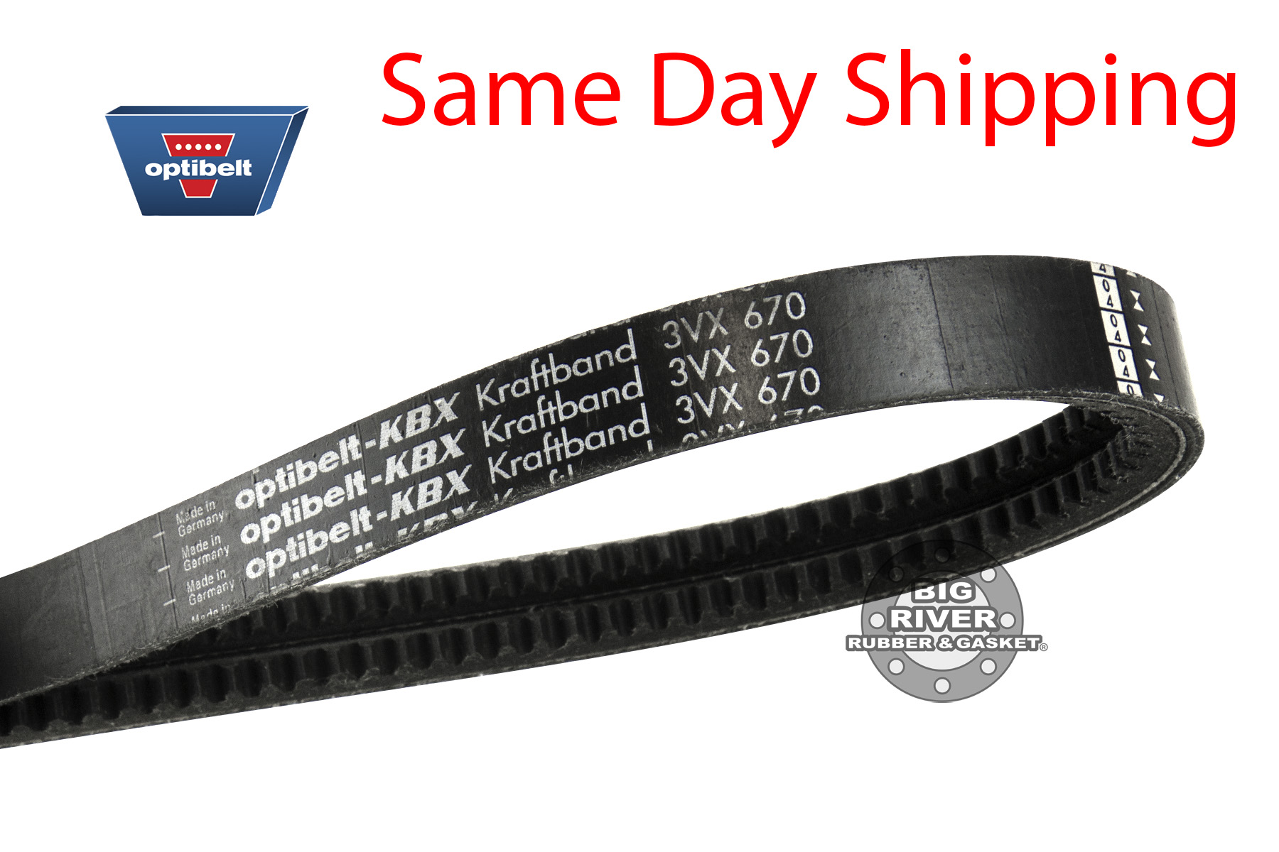 2/3VX670 Banded V-Belt Optibelt | Big River Rubber & Gasket