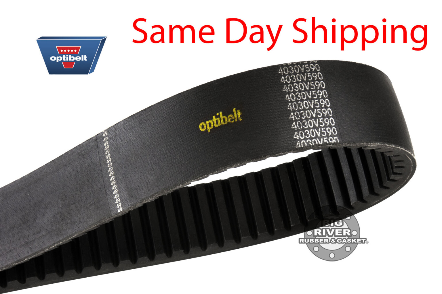4030V590 Variable Speed Transmission V Belt Optibelt | Big River Rubber ...