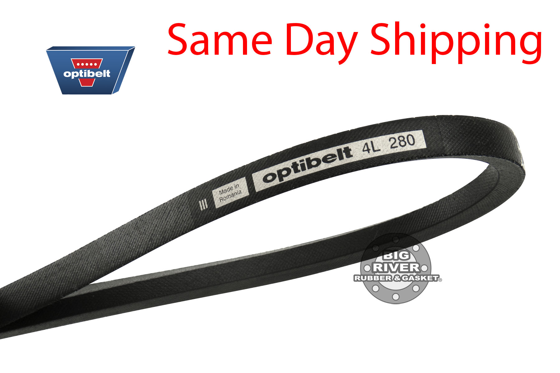 4L280 V-Belt Optibelt | Big River Rubber & Gasket