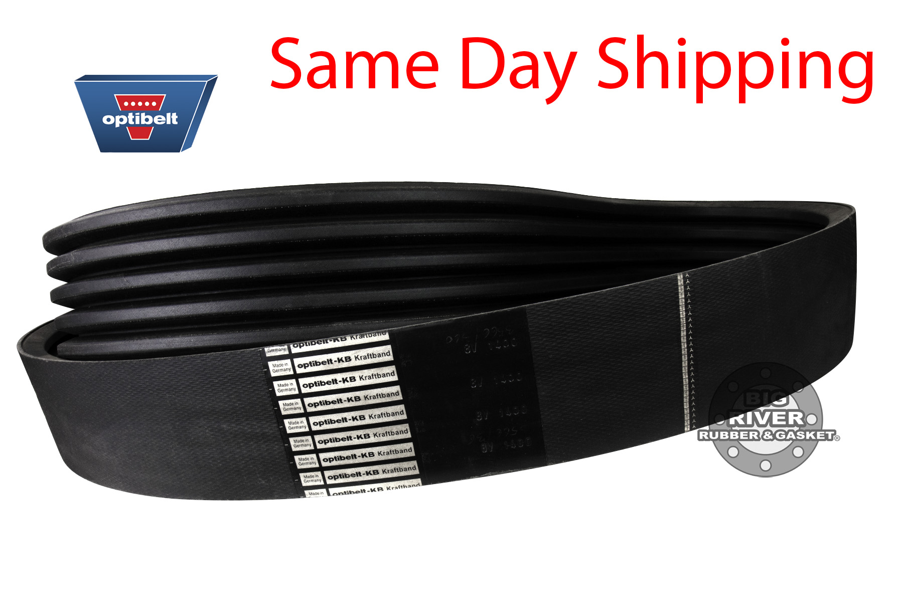 5/8V1400 Banded V-Belt Optibelt | Big River Rubber & Gasket