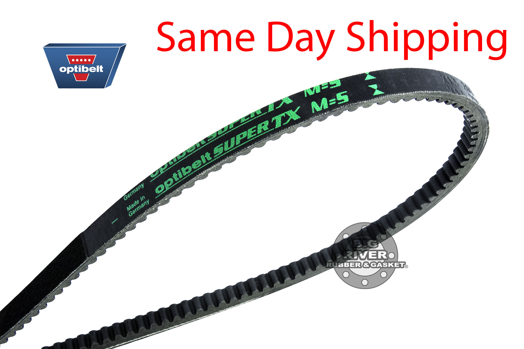 AX85 Cogged V Belt Optibelt | Big River Rubber & Gasket