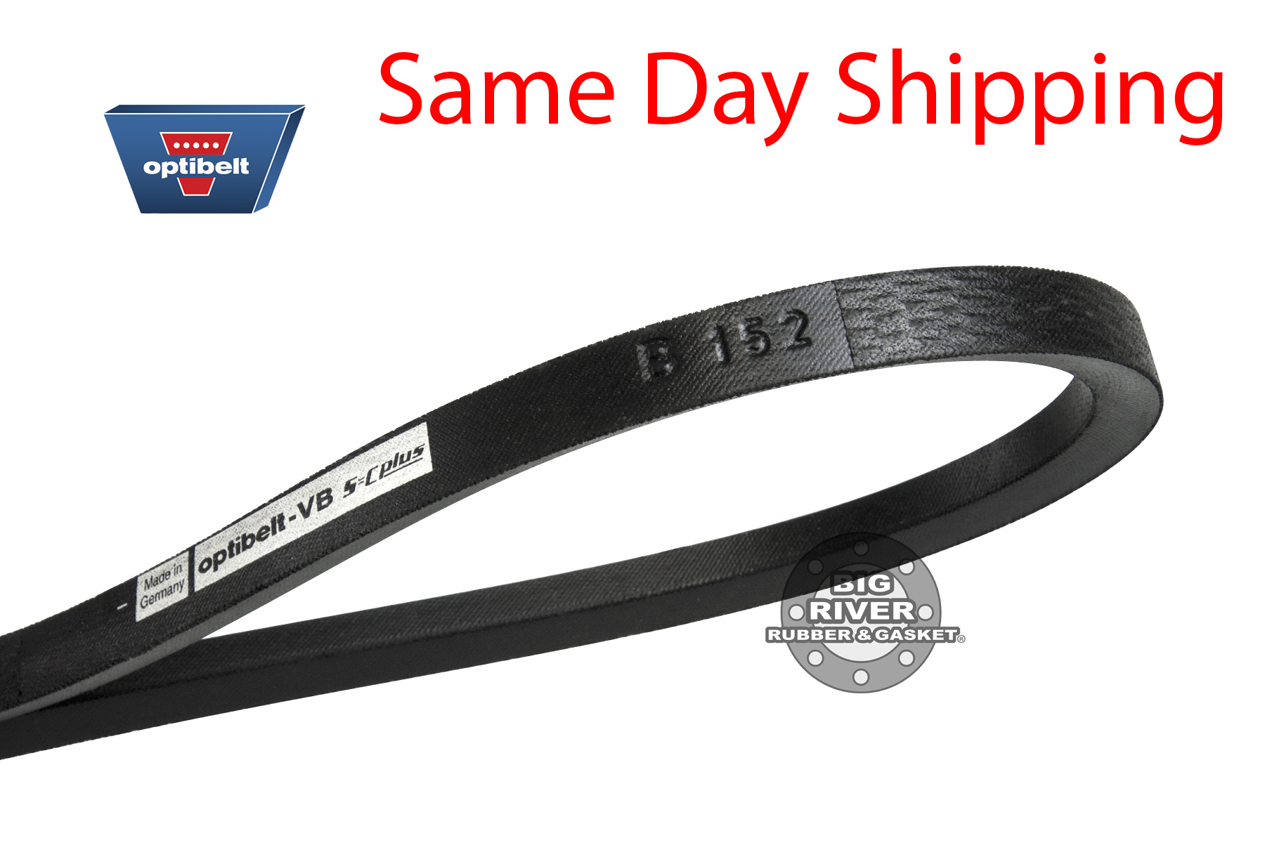 B152 V Belt Optibelt | Big River Rubber & Gasket