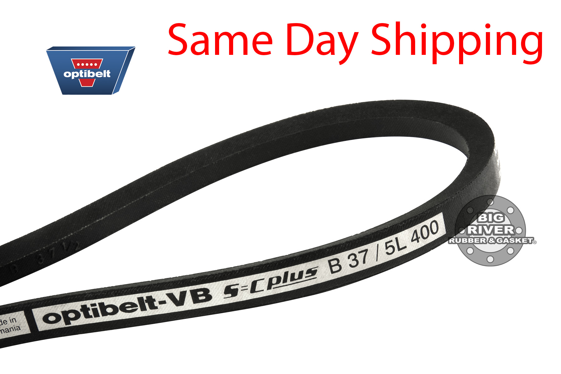 B37/5L400 V Belt Optibelt | Big River Rubber & Gasket