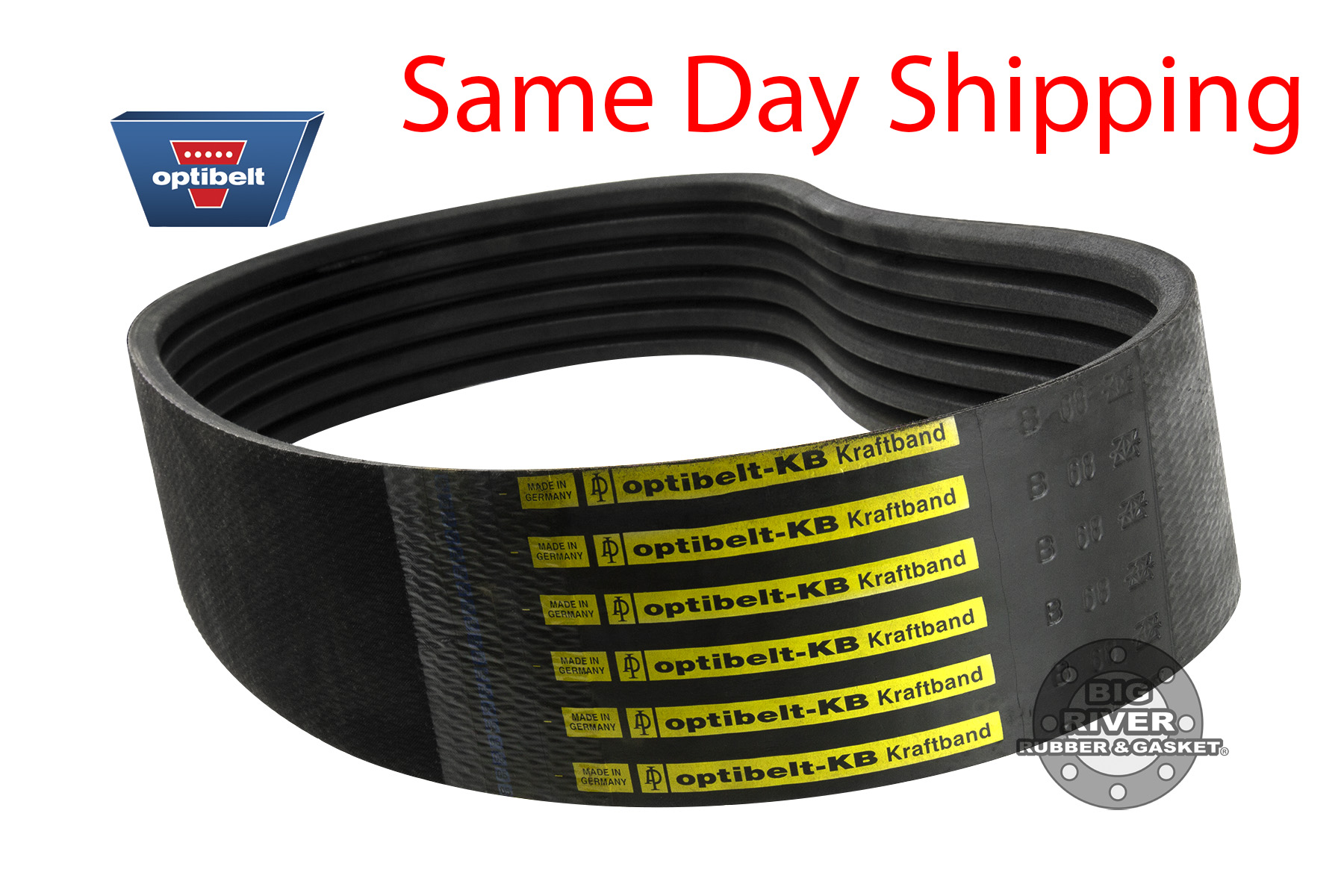 6/B68 Banded V-Belt Optibelt | Big River Rubber & Gasket