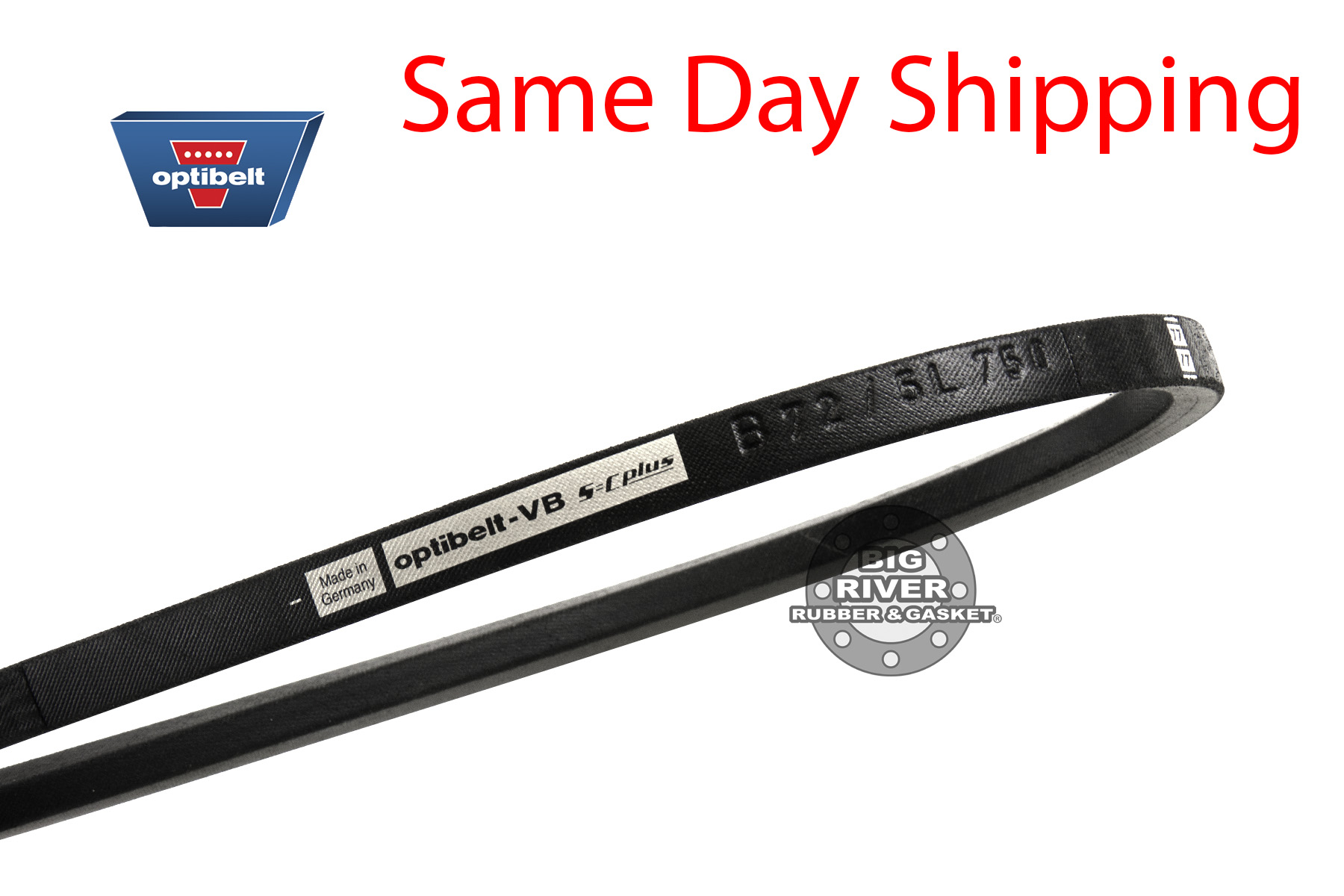 B72/5L750 V Belt Optibelt | Big River Rubber & Gasket