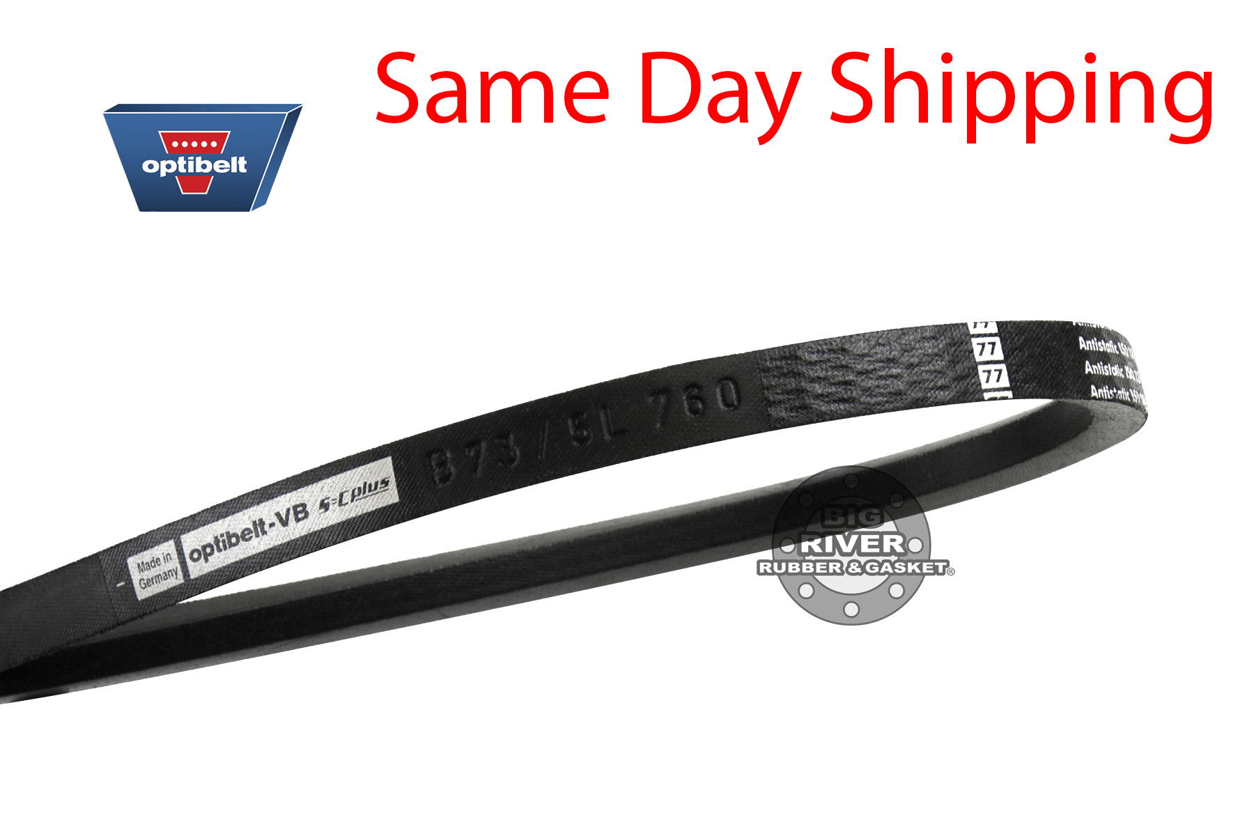 B73/5L760 V Belt Optibelt | Big River Rubber & Gasket