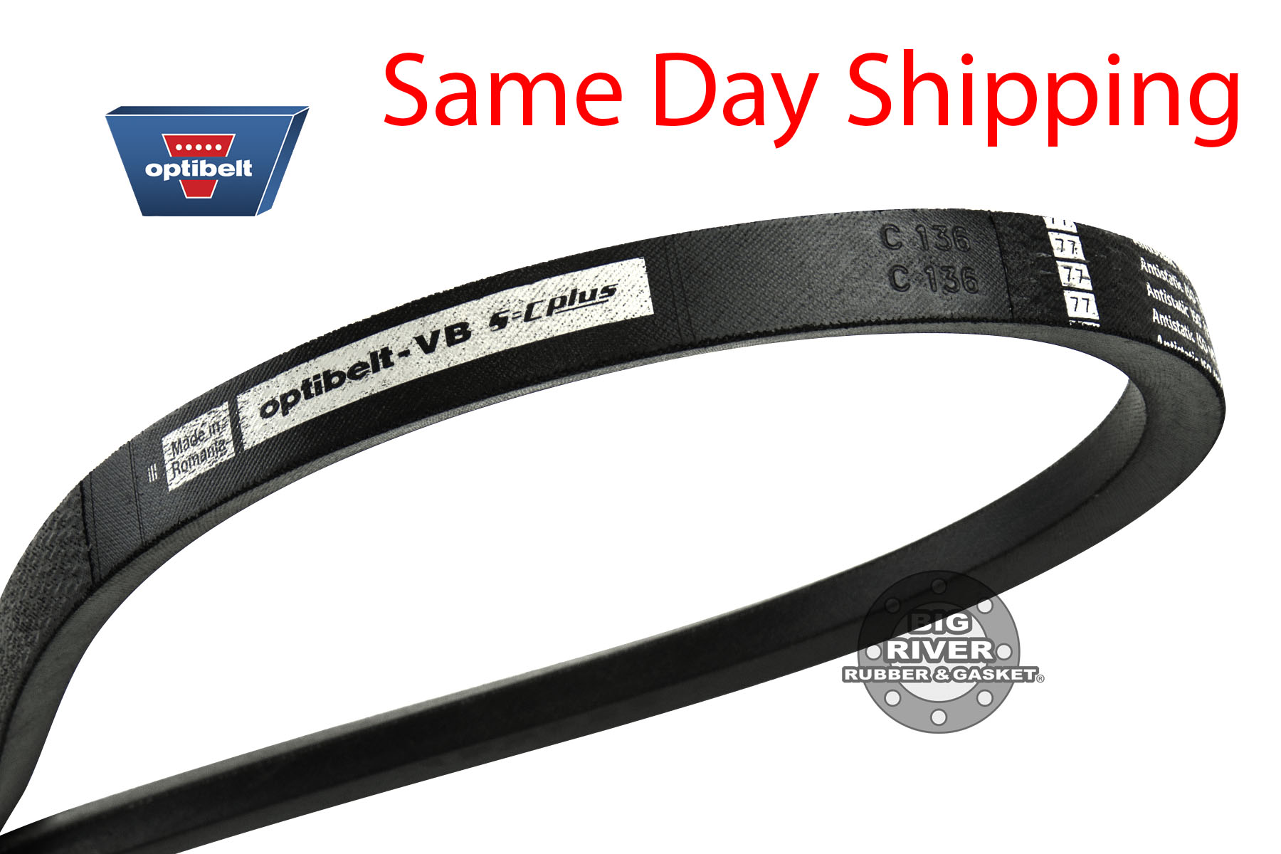 C136 V Belt Optibelt | Big River Rubber & Gasket